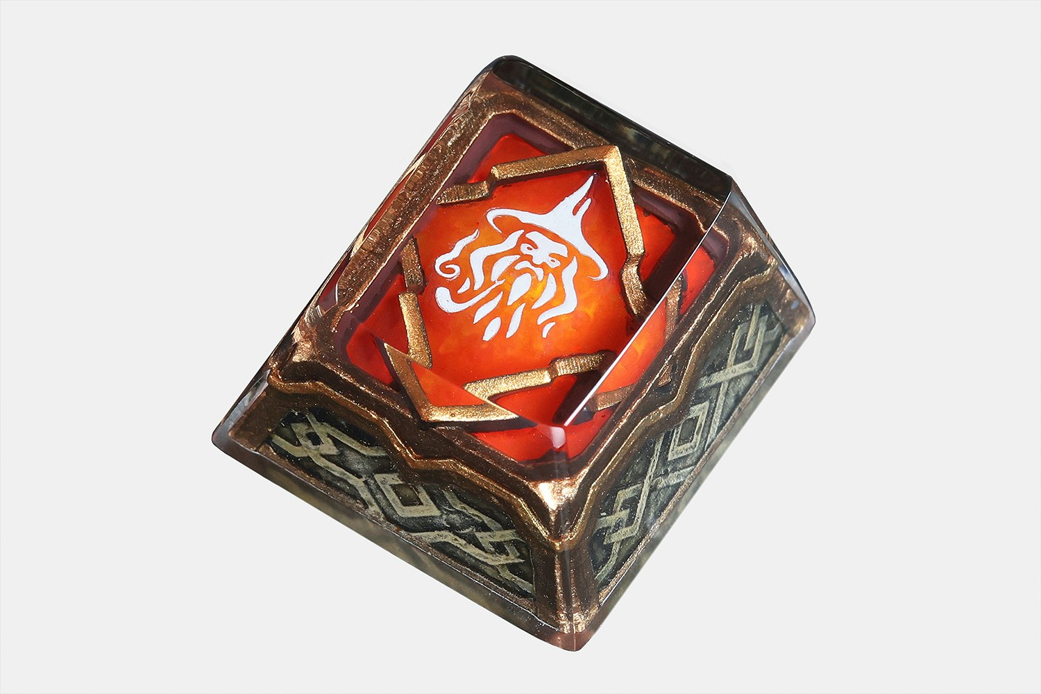 Drop + The Lord of the Rings™ Into the Fire Artisan Keycap | Mechanical ...