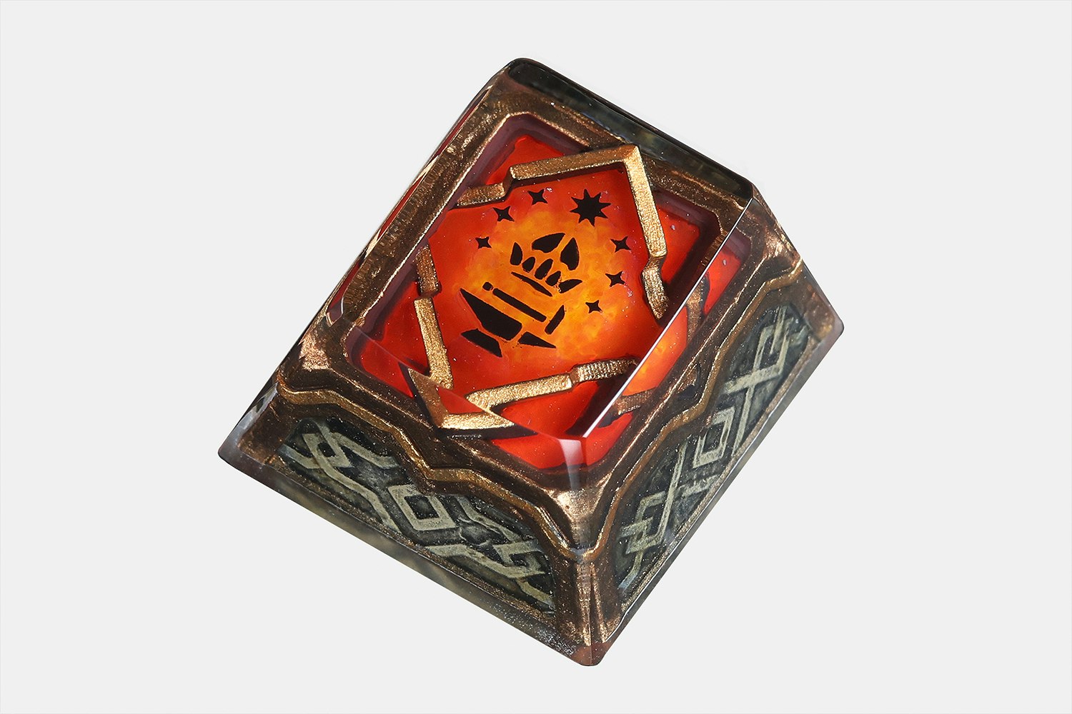 Drop + The Lord of the Rings™ Into the Fire Artisan Keycap | Mechanical ...