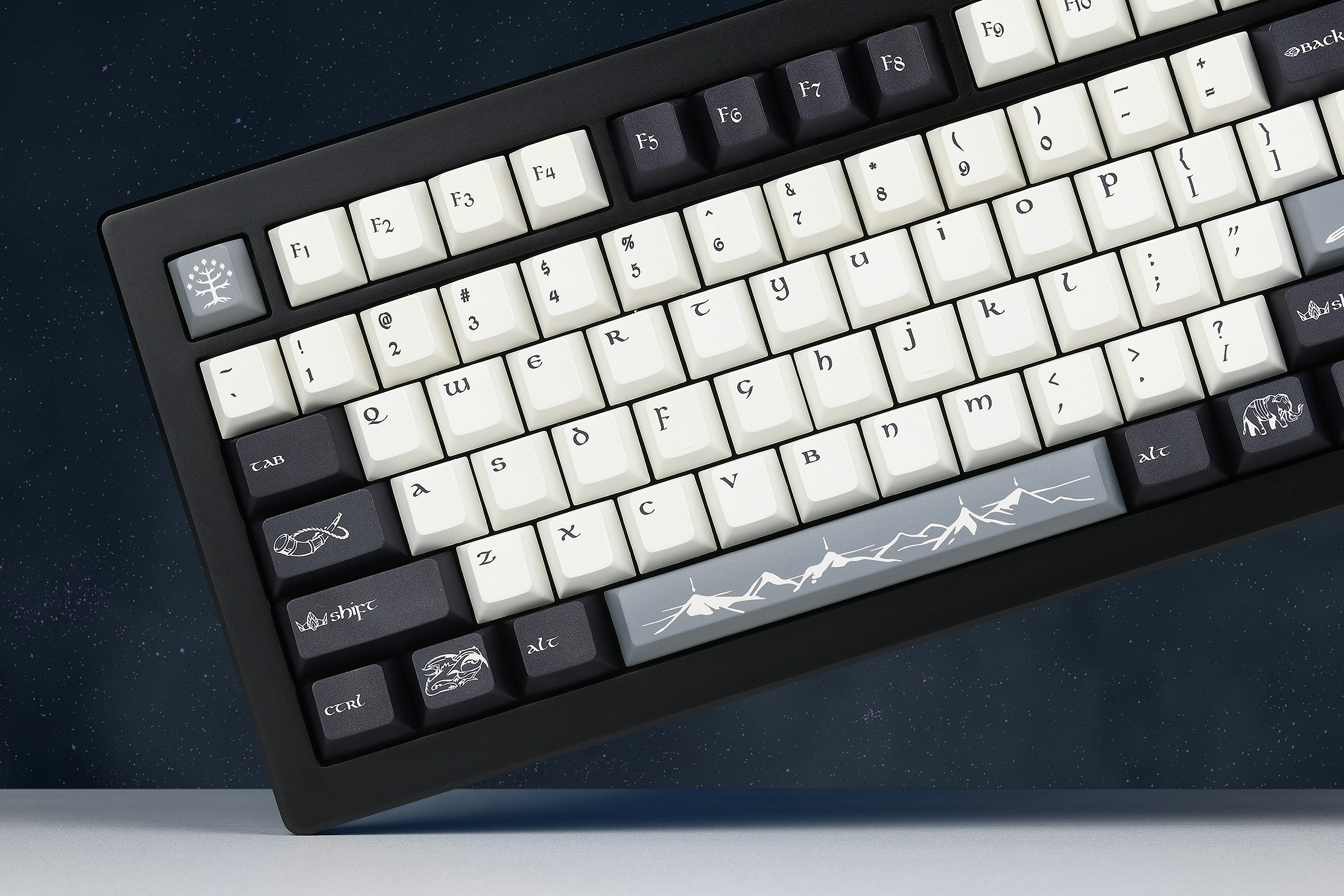 Drop + The Lord of the Rings™ DCD Gondor™ Keycap Set | Mechanical ...