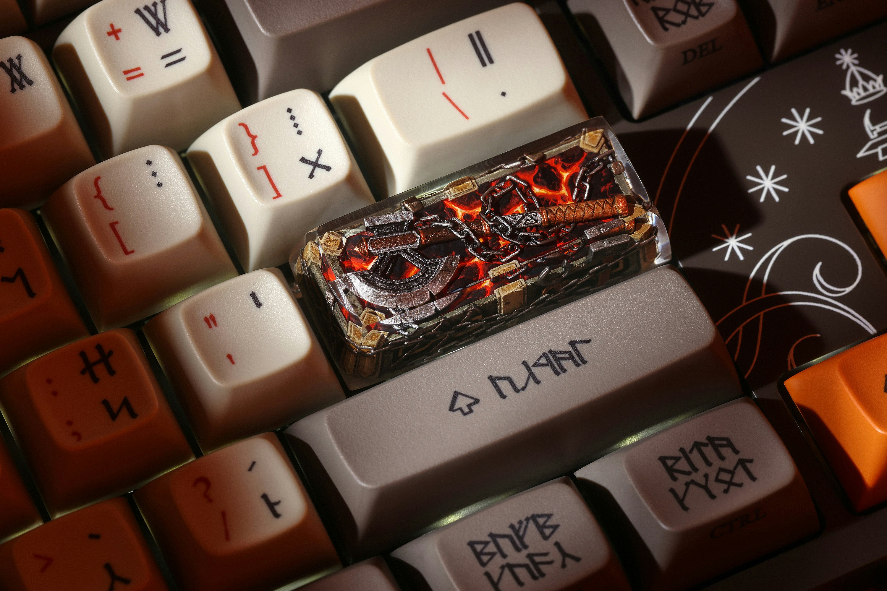 Drop + The Lord of the Rings™ Dwarven Artisan Keycap - Durin's Folk ...