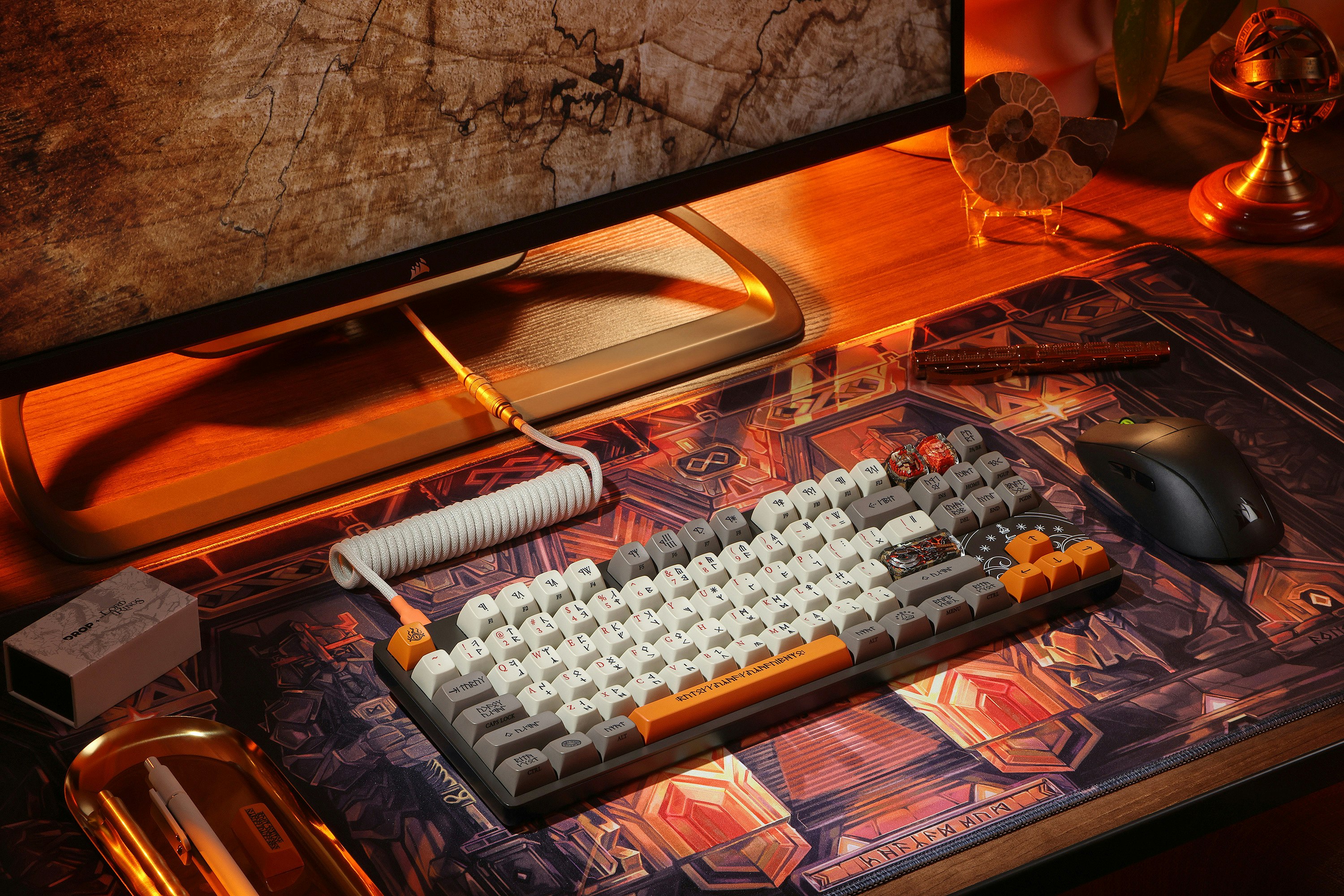 Drop + The Lord of the Rings™ Dwarven Artisan Keycap | Mechanical ...