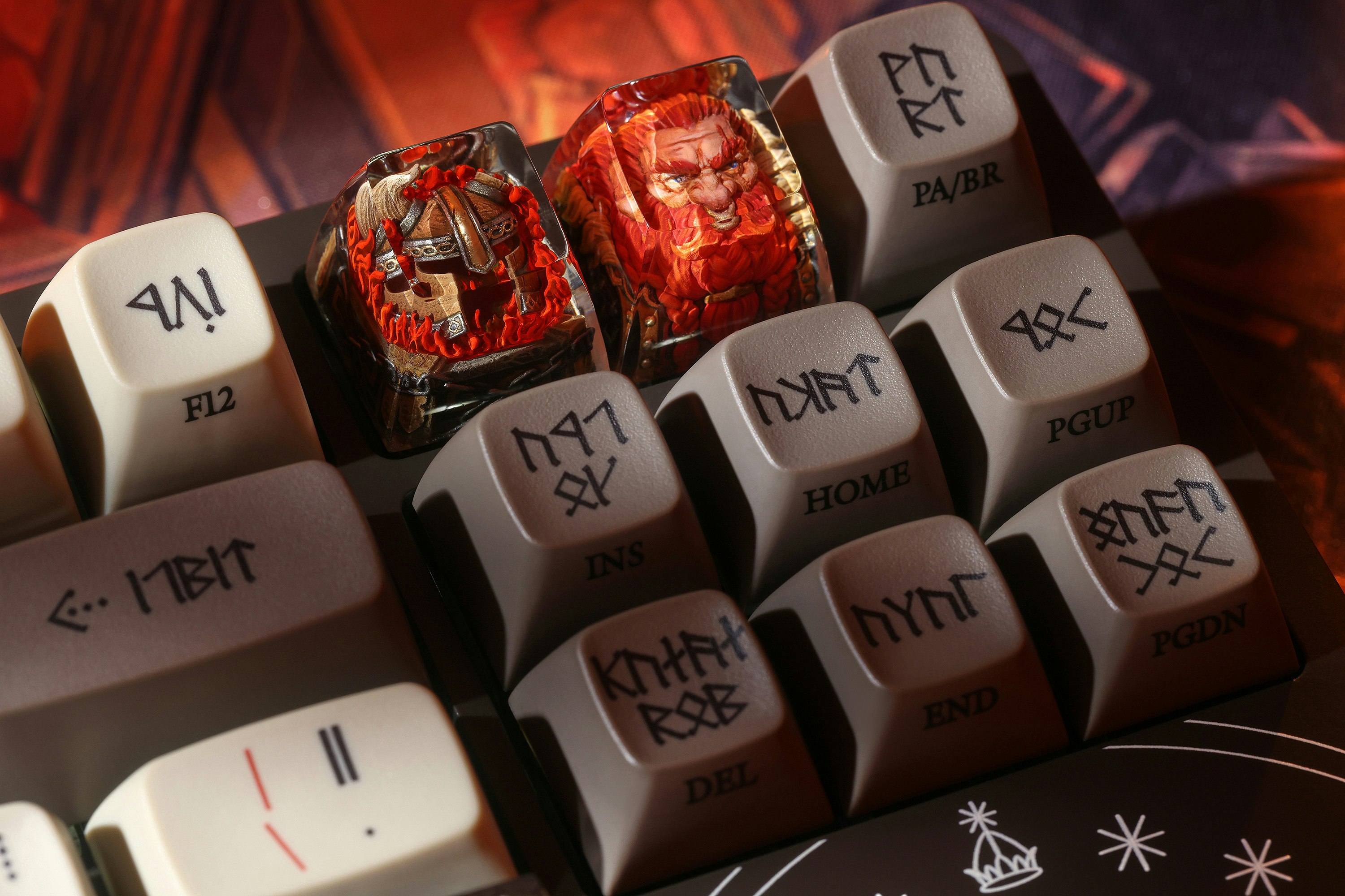 Drop + The Lord of the Rings™ Dwarven Artisan Keycap - Durin's Folk ...