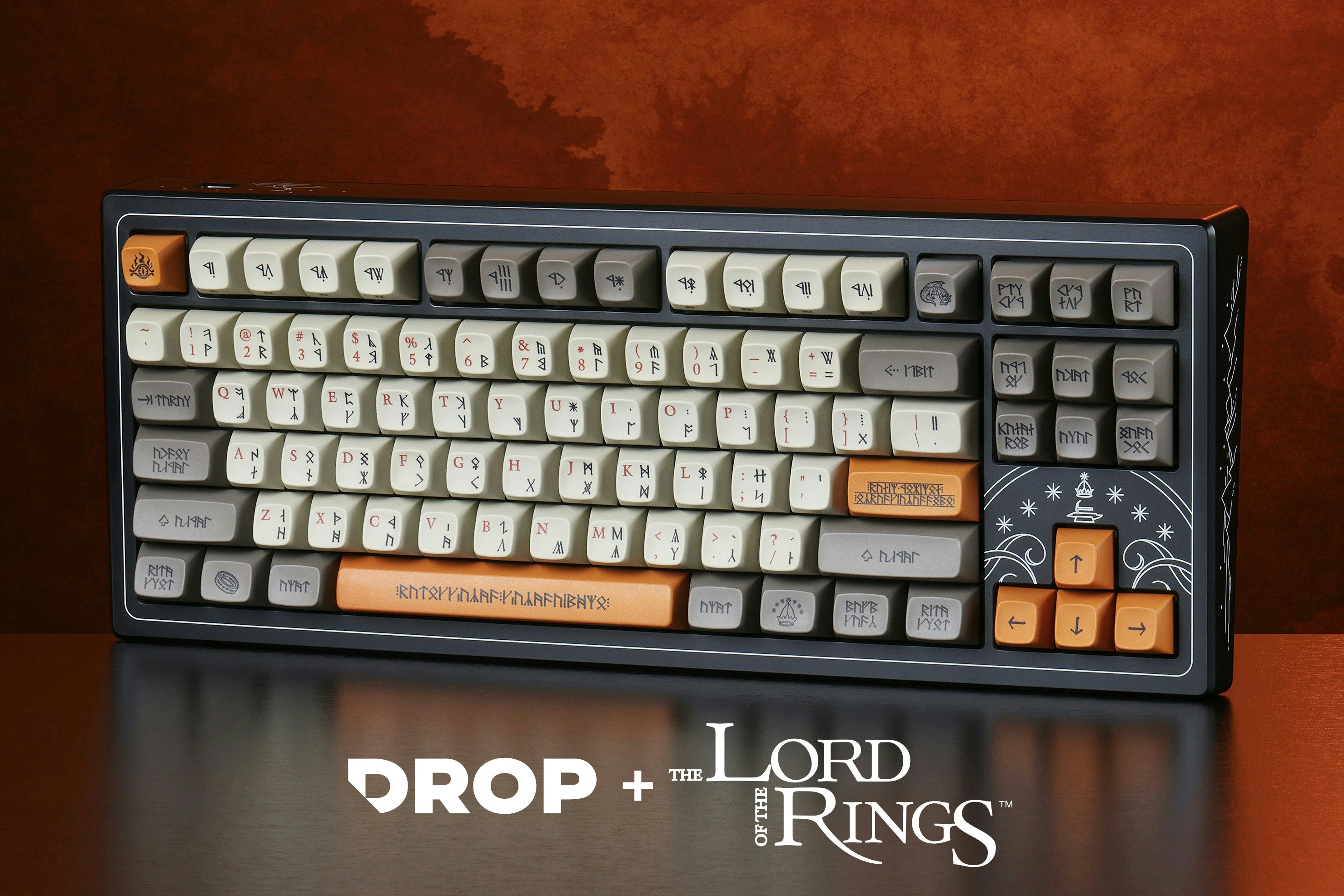 Drop + The Lord of the Rings™ Dwarven CSTM80 Keyboard | Mechanical ...