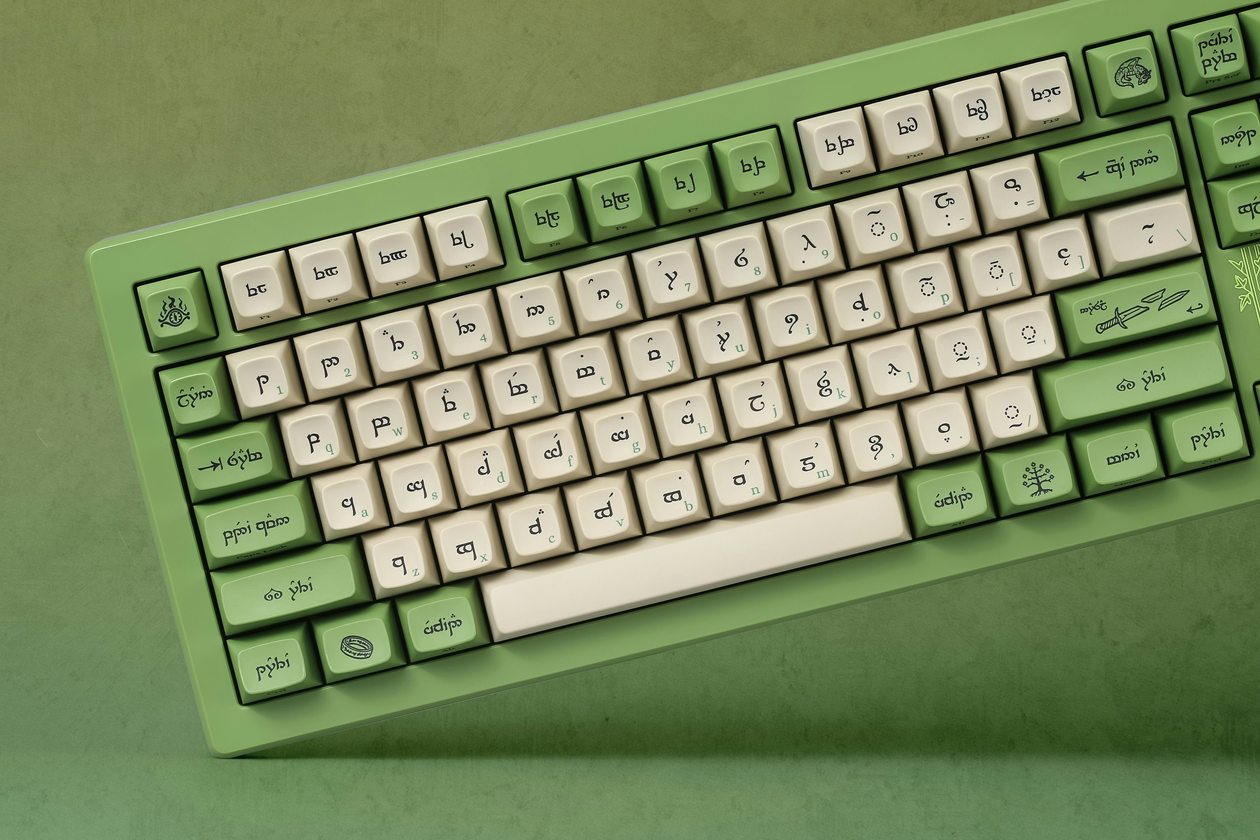 Drop + The Lord of the Rings™ Elven CSTM80 Keyboard | Mechanical ...