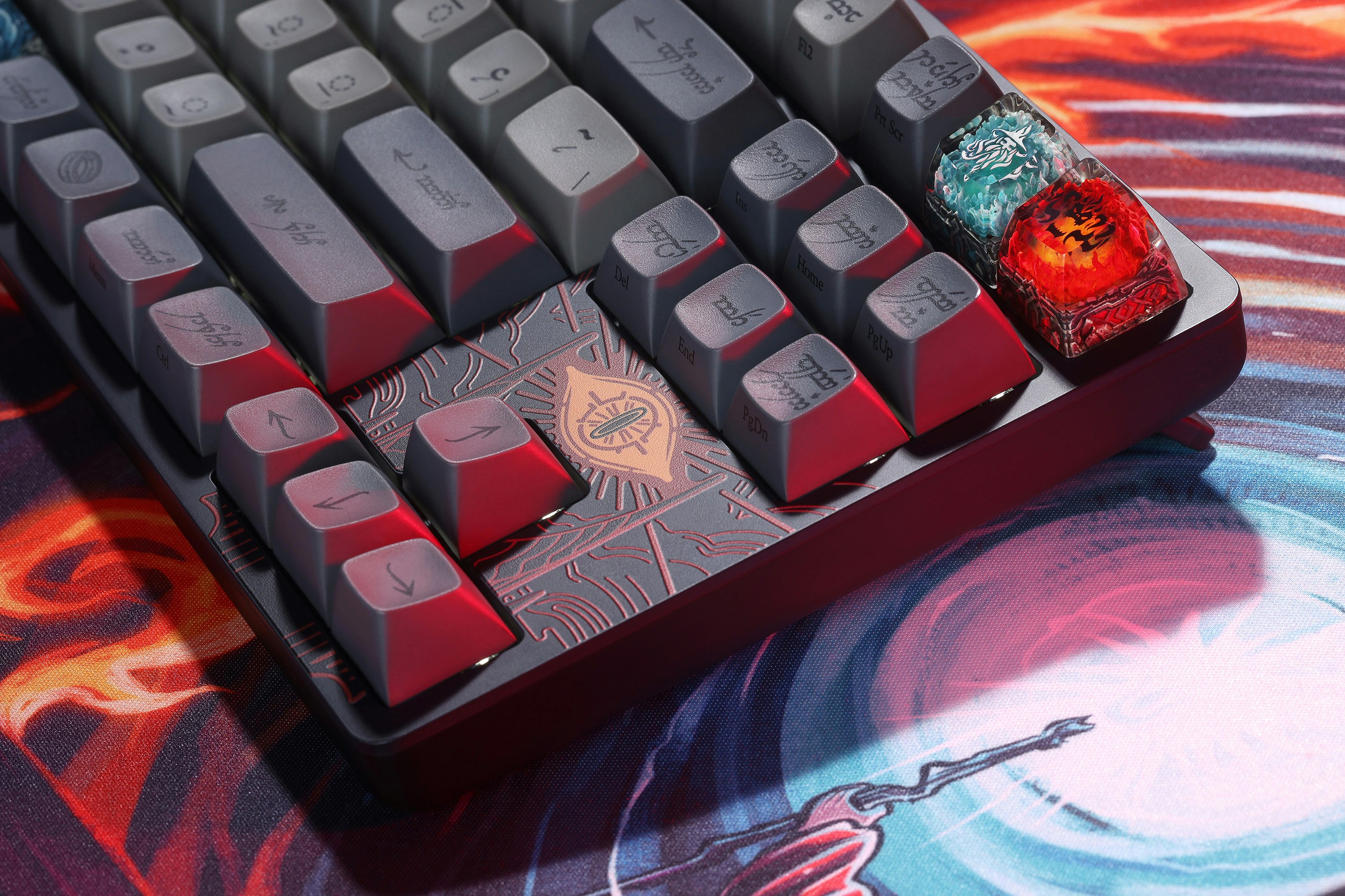 Drop + The Lord of the Rings™ Twin Flames Artisan Keycap | Mechanical ...