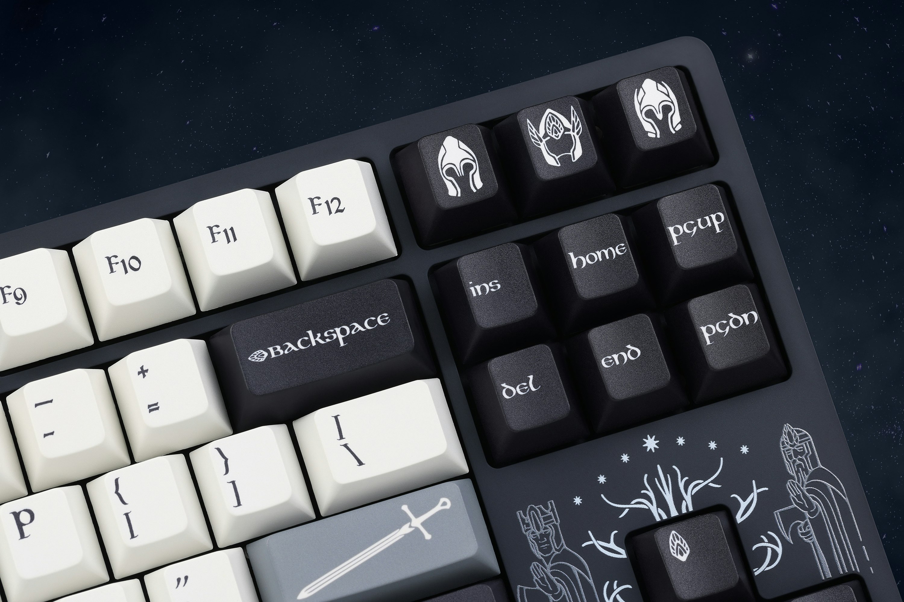 Drop + The Lord of the Rings™ Gondor™ Keyboard | Mechanical Keyboards ...