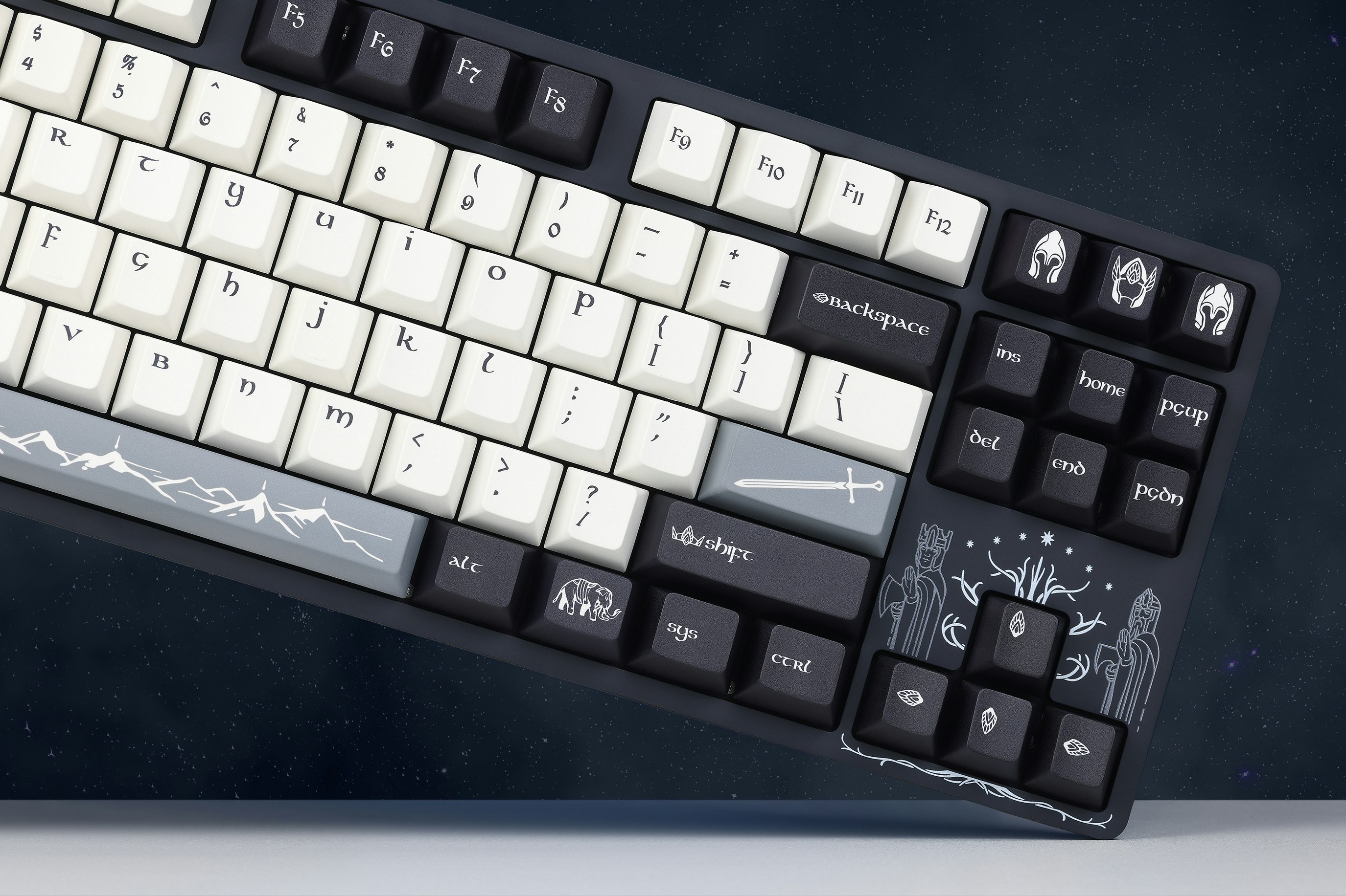 Drop + The Lord of the Rings™ Gondor™ Keyboard | Mechanical Keyboards ...