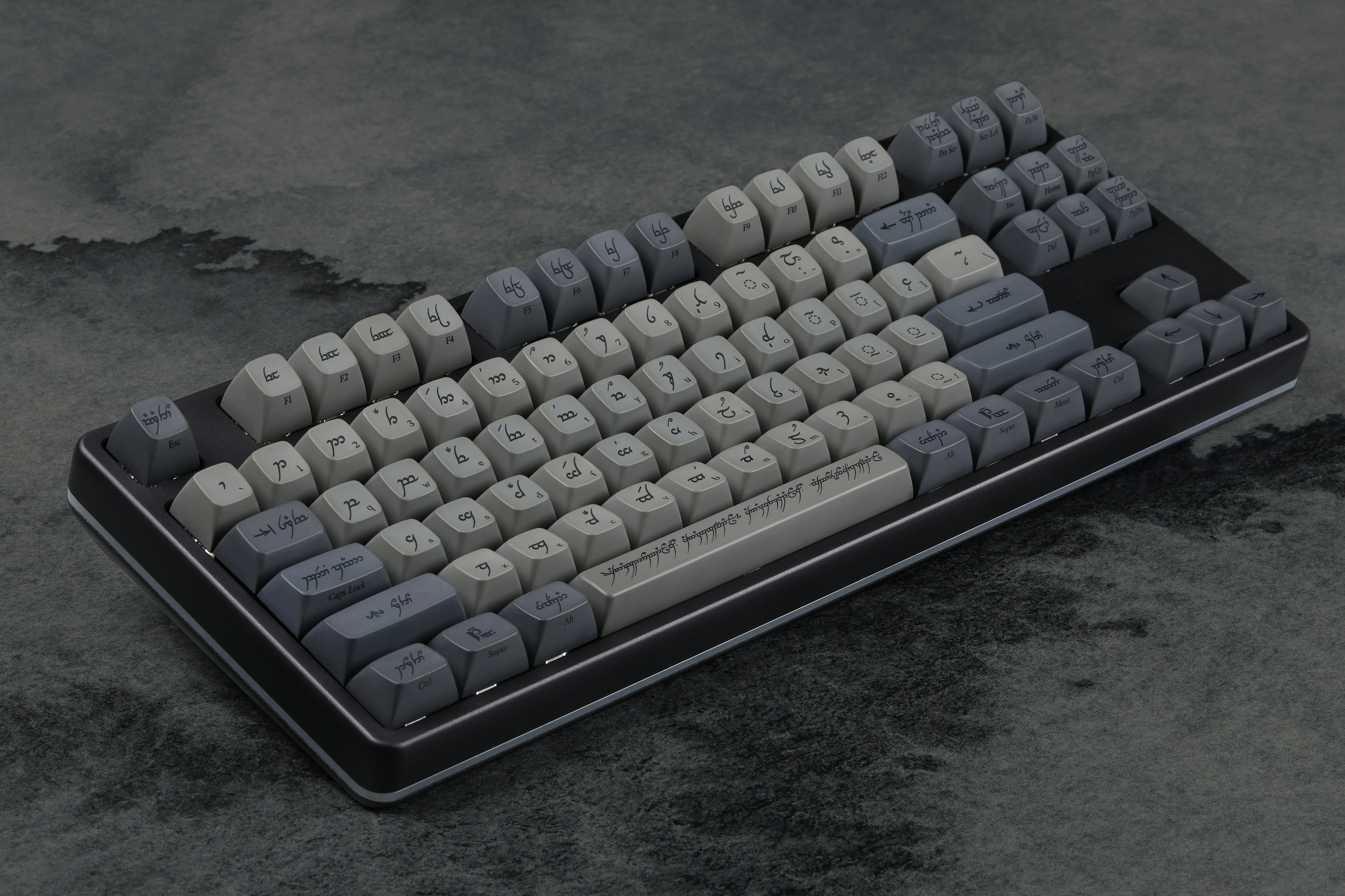 Drop + The Lord of the Rings™ MT3 Black Speech Keycap Set | Mechanical ...