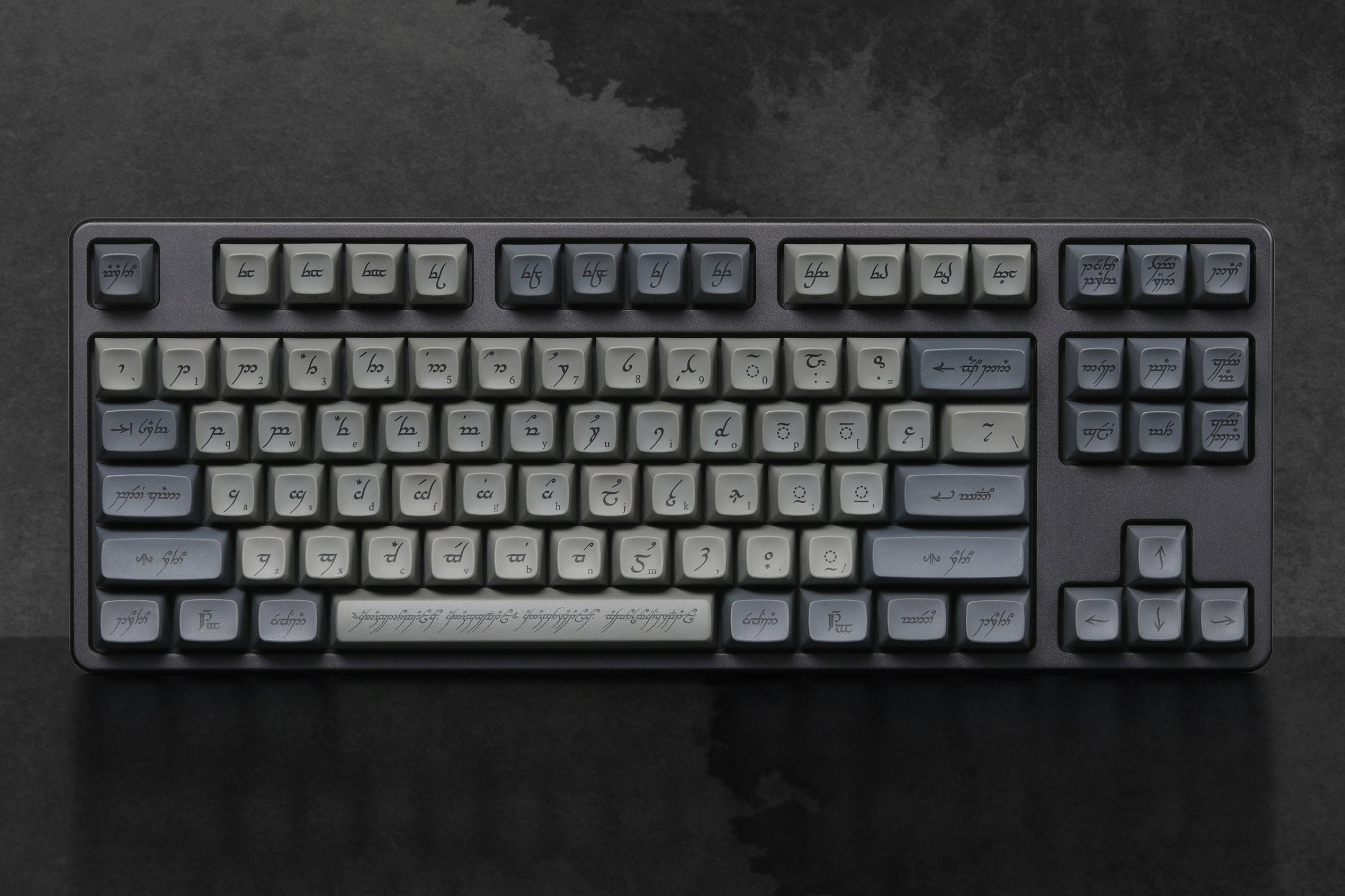 Drop + The Lord of the Rings™ MT3 Black Speech Keycap Set | Mechanical ...