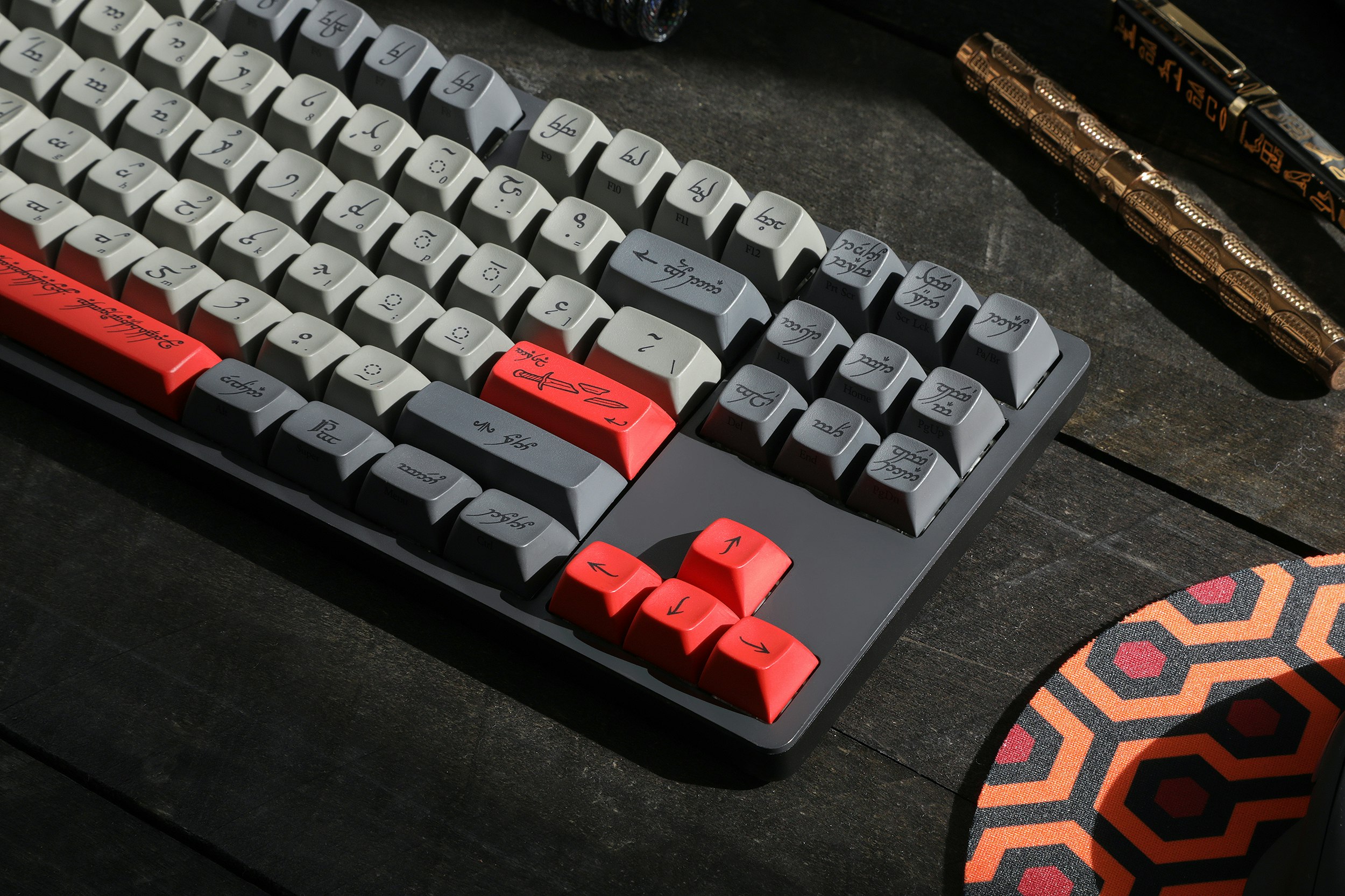 Drop + The Lord of the Rings™ MT3 Black Speech Keycap Set | Mechanical ...