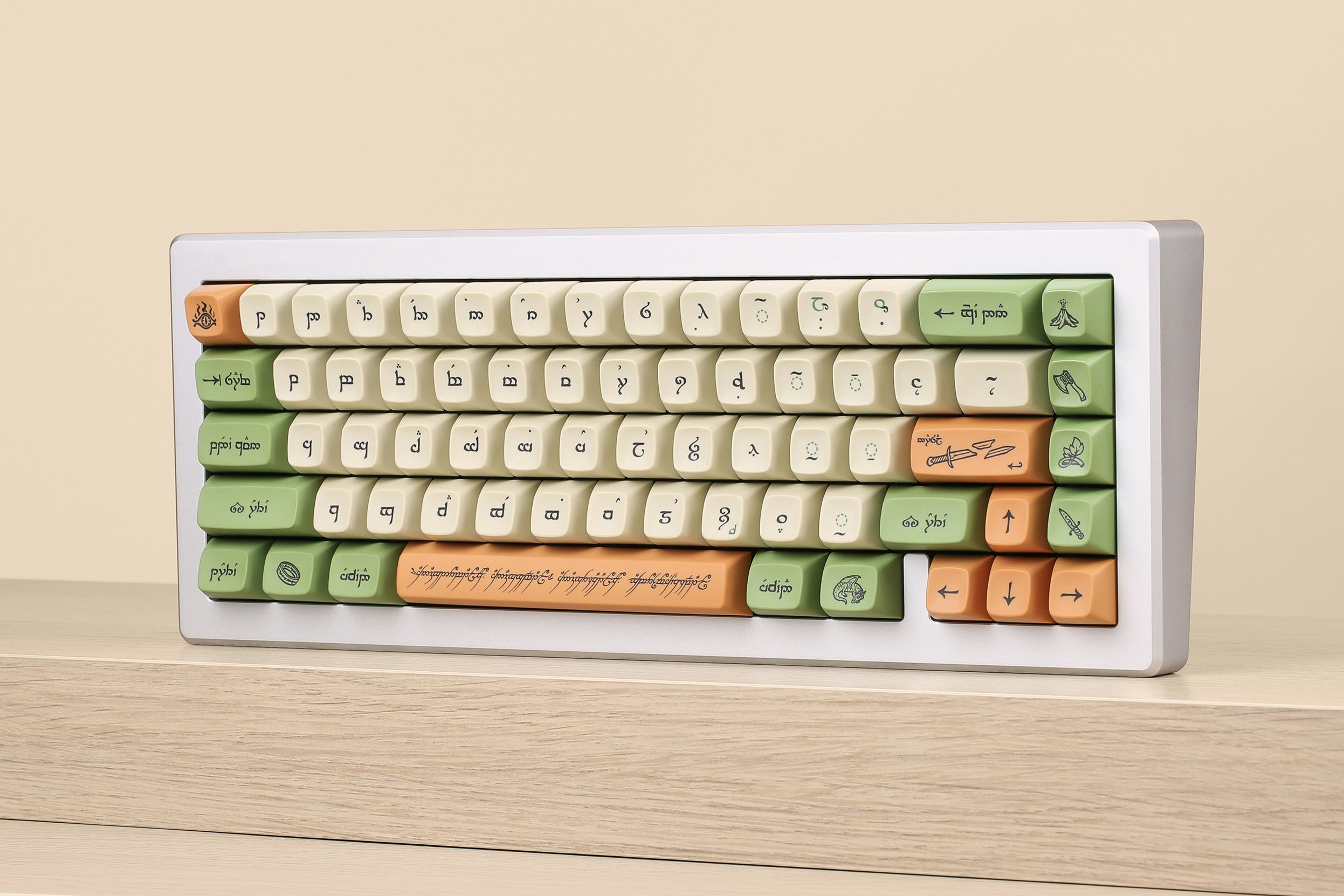 Drop + The Lord of the Rings™ MT3 Elven Keycap Set | Mechanical ...
