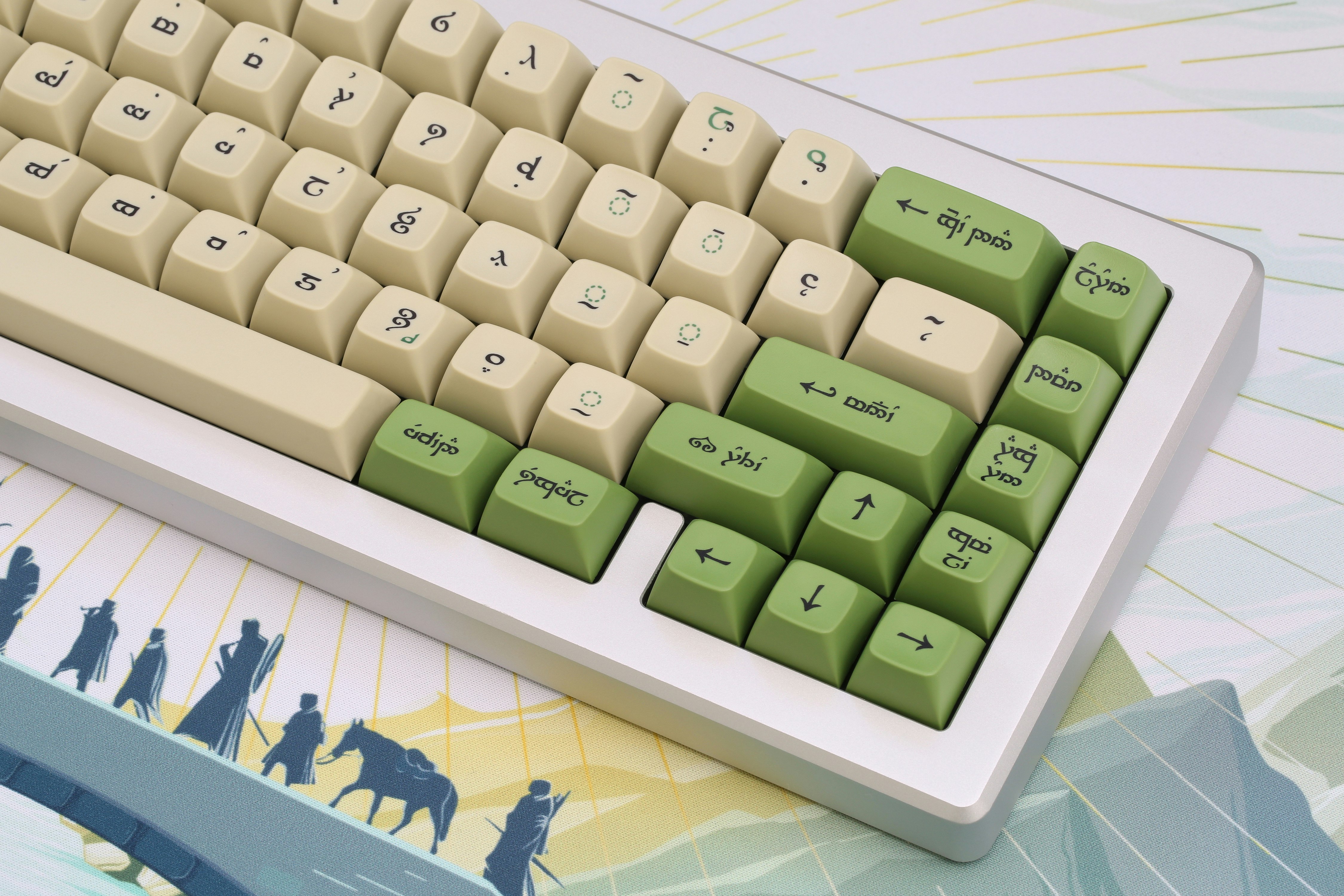 Drop + The Lord of the Rings™ MT3 Elven Keycap Set | Mechanical ...