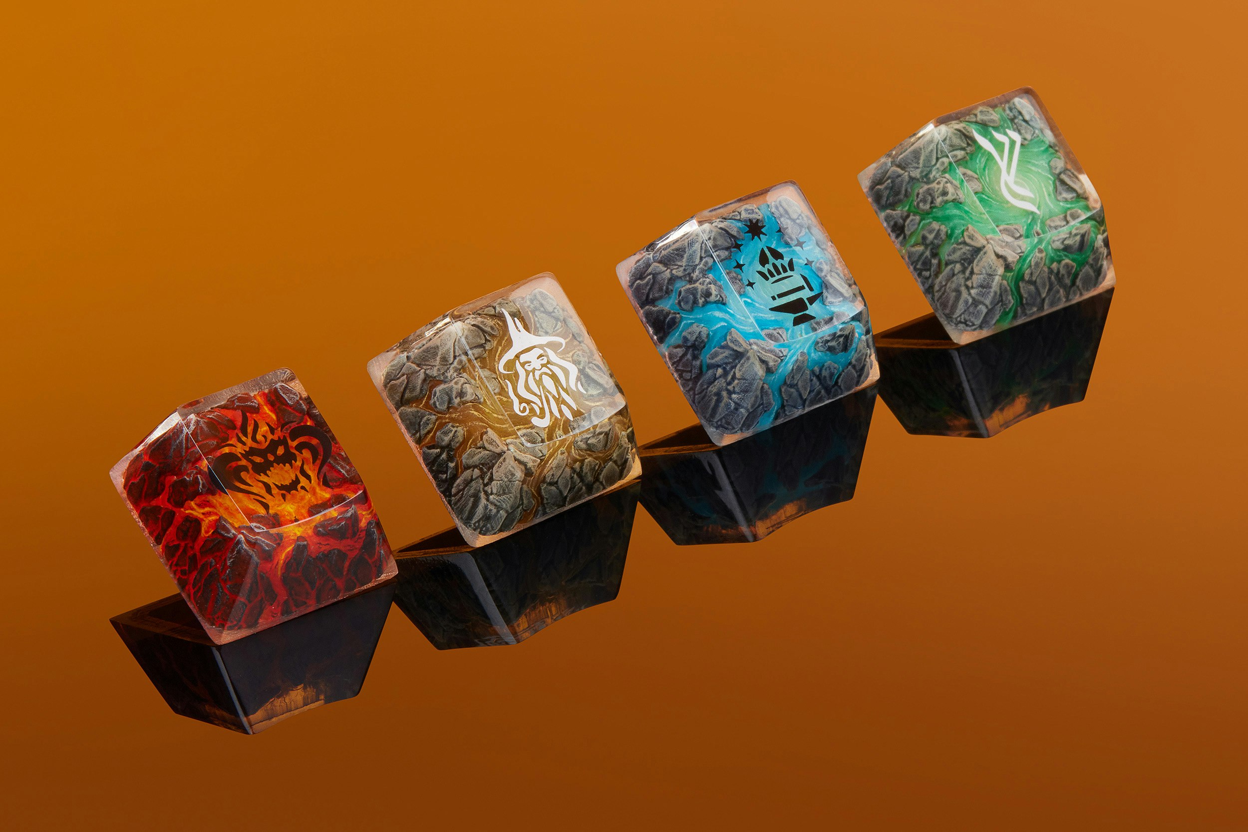Drop + The Lord of the Rings™ The Wide World Artisan Keycap - Eregion ...