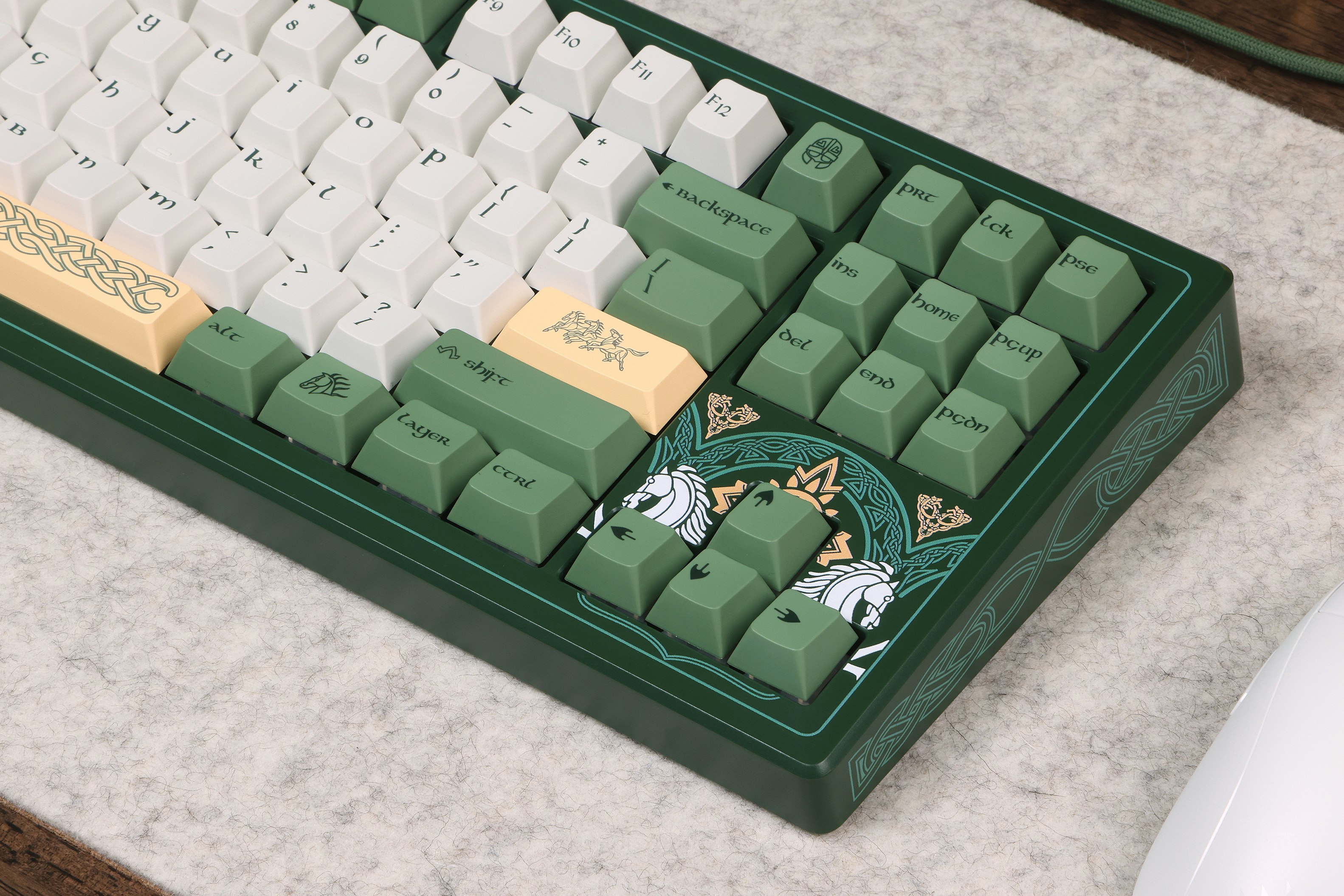 Drop + The Lord of the Rings™ Rohan™ CSTM80 Keyboard | Mechanical ...