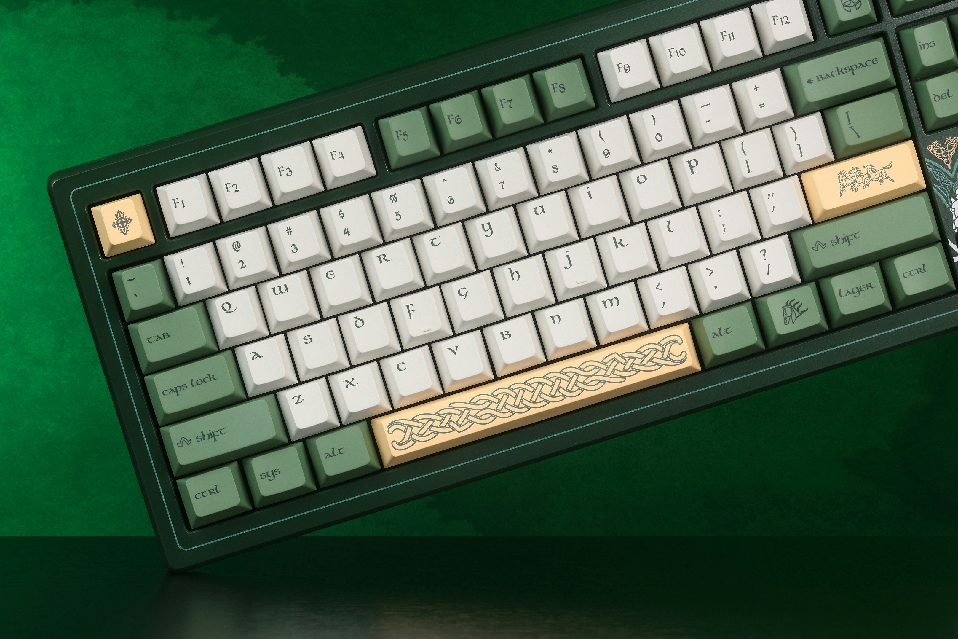 Drop + The Lord of the Rings™ Rohan™ CSTM80 Keyboard | Mechanical ...