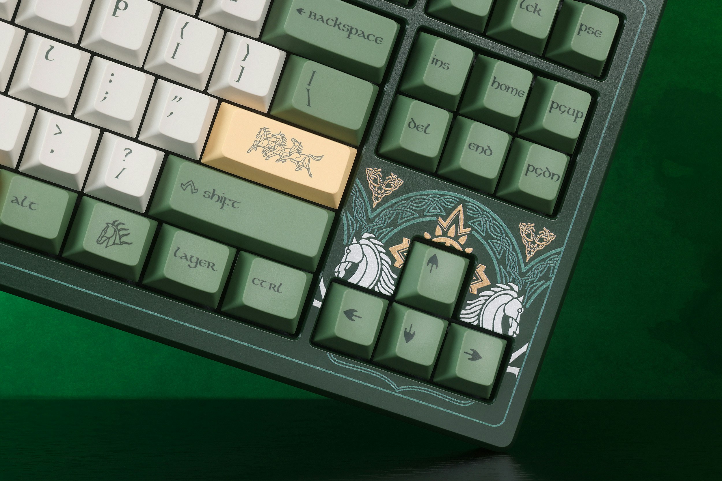 Drop + The Lord of the Rings™ Rohan™ CSTM80 Keyboard | Mechanical ...