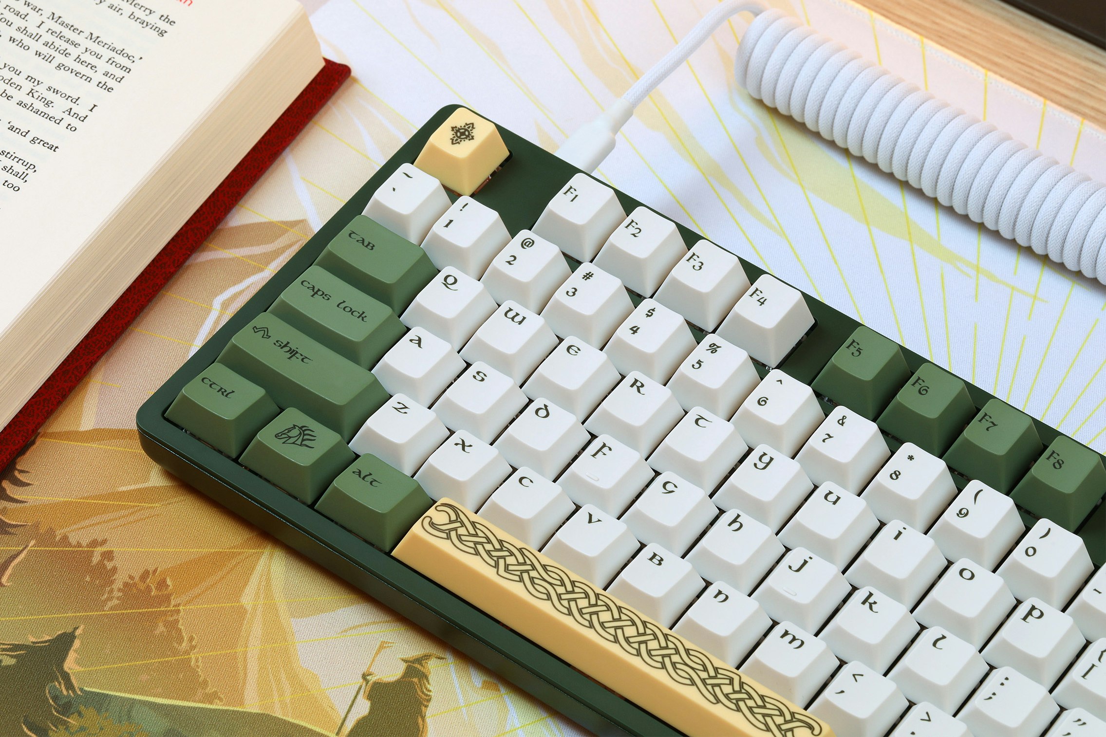 Drop + The Lord of the Rings™ Rohan™ Keyboard | Mechanical Keyboards ...