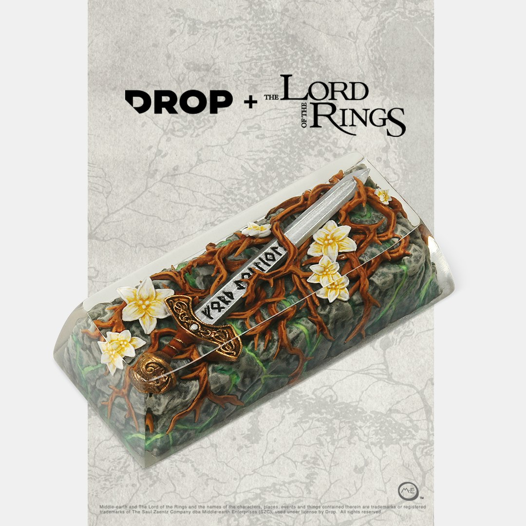 Drop + The Lord of the Rings™ Rohan™: Simbelmynë Artisan Keycap ...