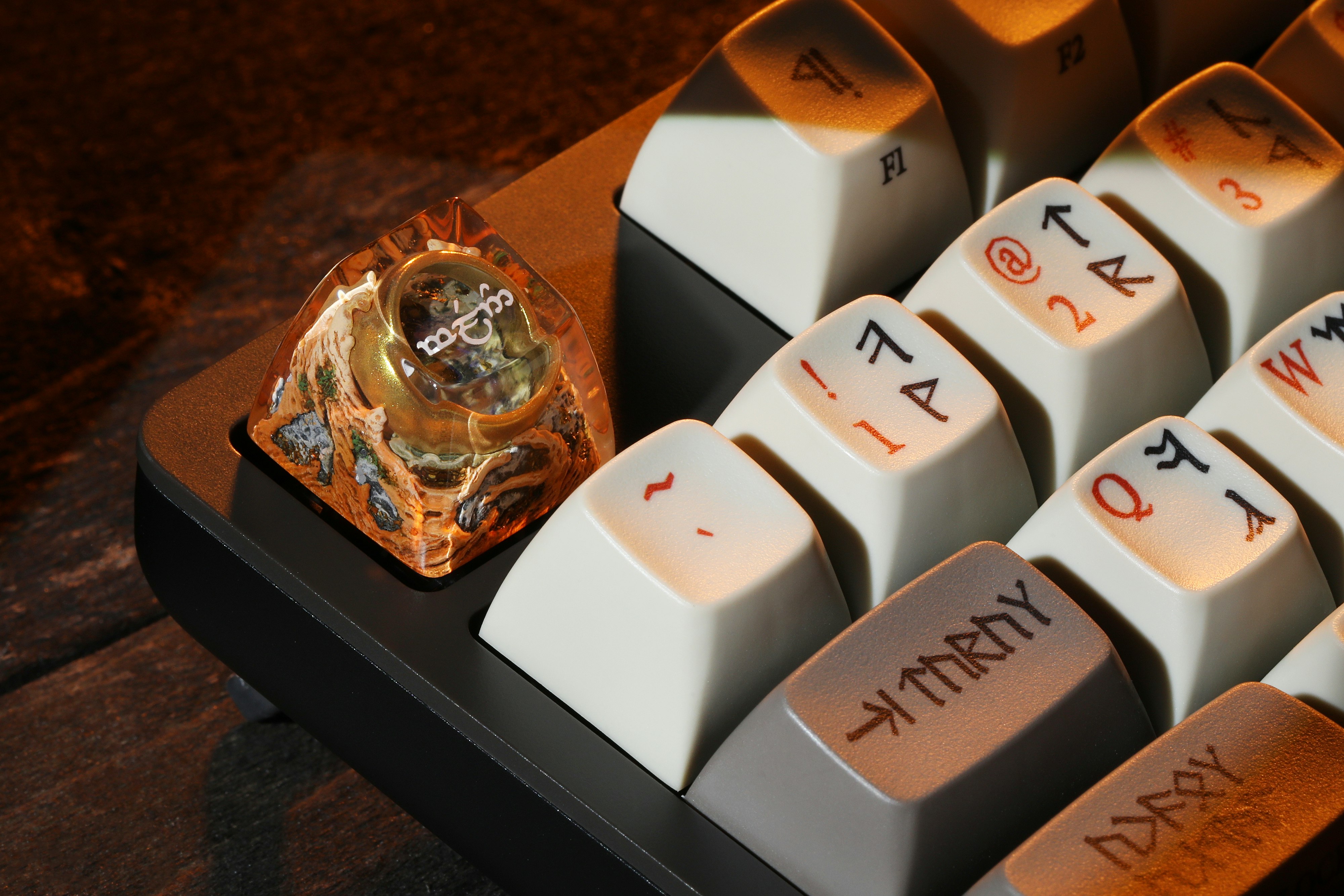Drop + The Lord of the Rings™ The One Ring Artisan Keycap | Mechanical ...
