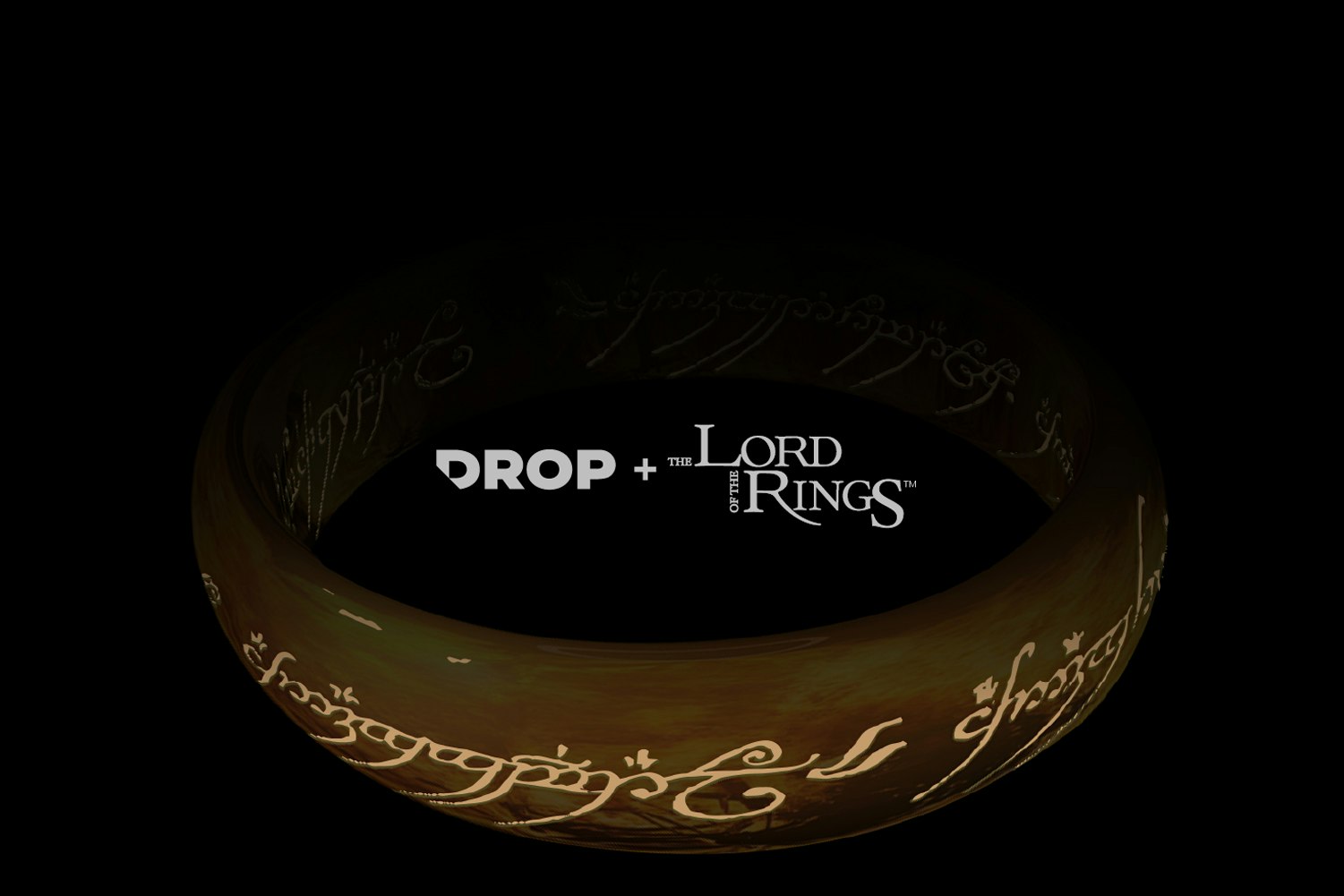 Drop + The Lord of the Rings™ The One Ring Artisan Keycap | Mechanical ...