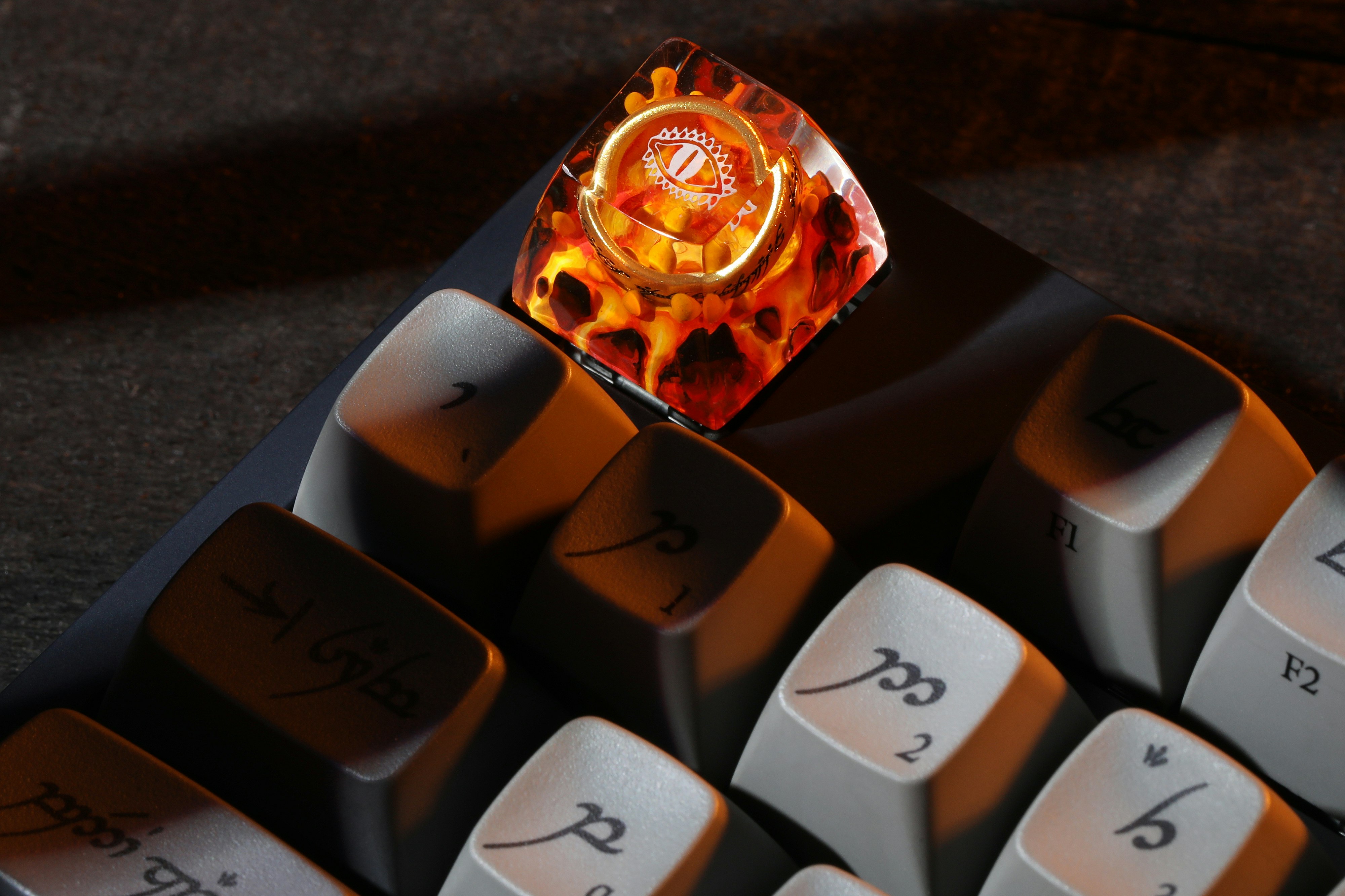 Drop + The Lord of the Rings™ The One Ring Artisan Keycap | Mechanical ...