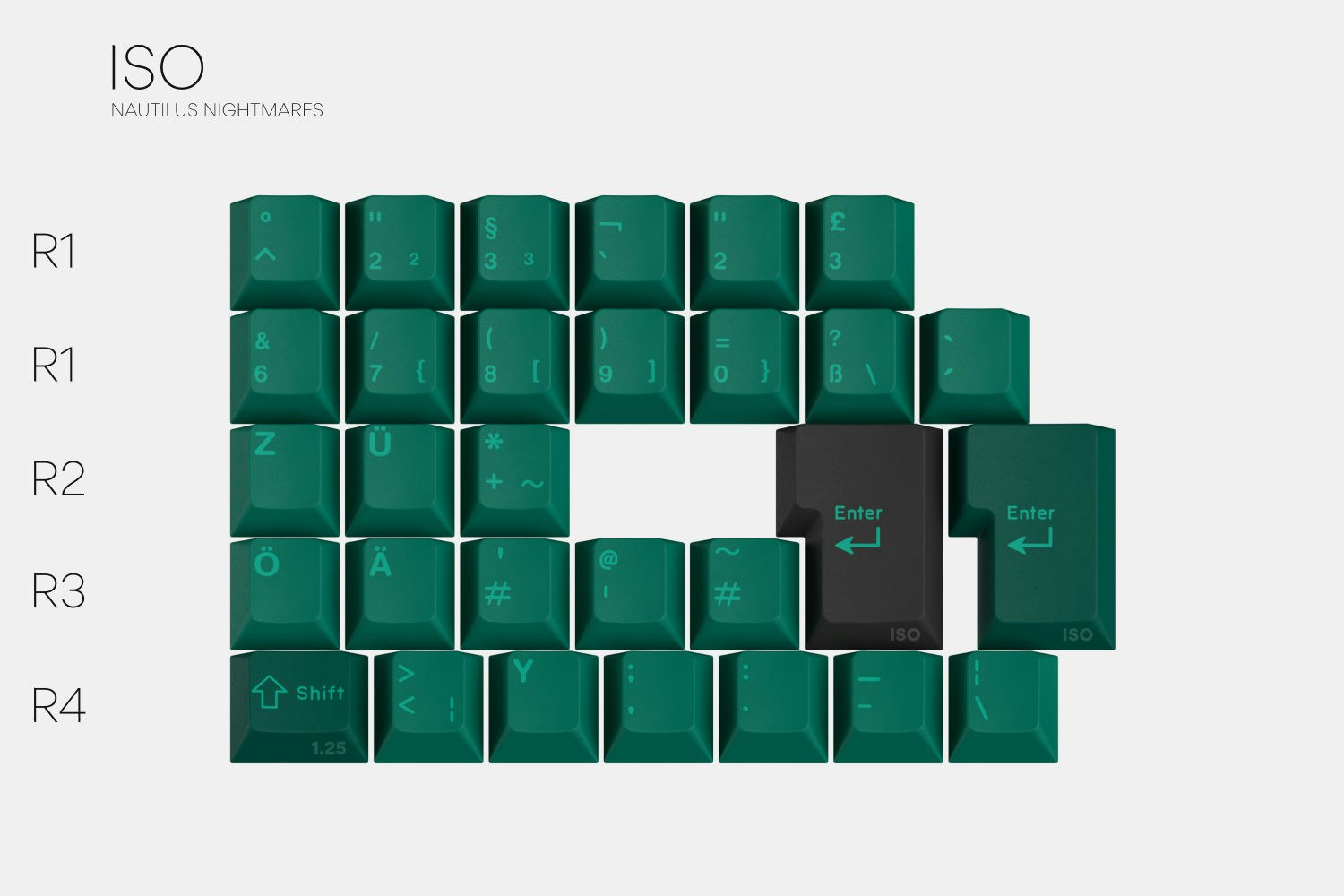 Drop + Zambumon GMK Nautilus Nightmares Keycap Set | Mechanical ...