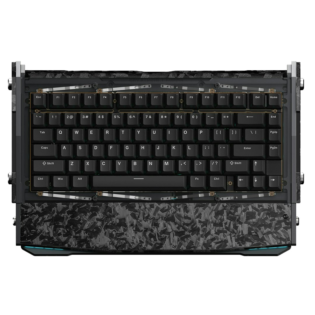 Dry Studio Black Diamond 75 Mechanical Keyboard - Forged Carbon (V2 ...