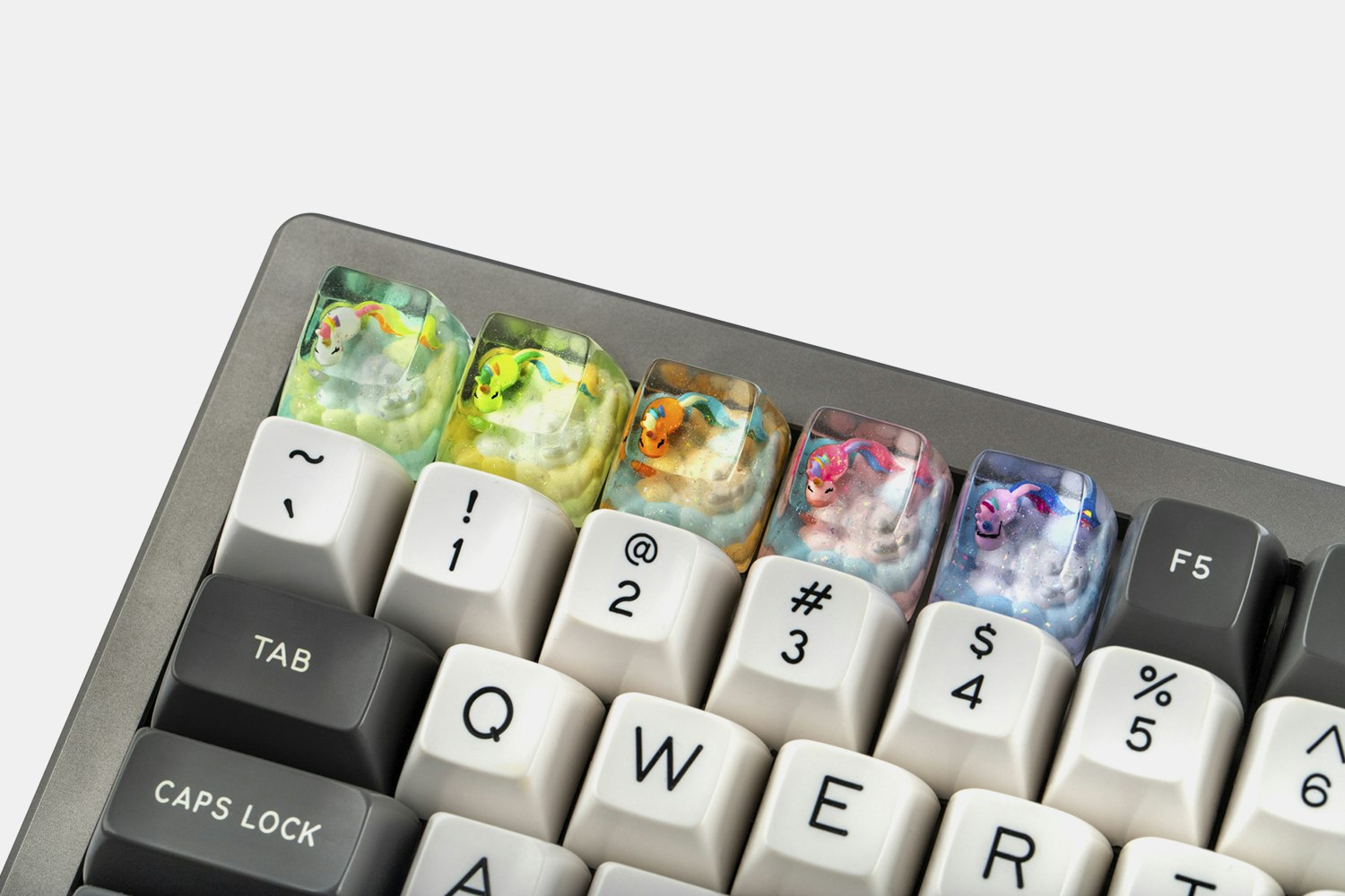 Dwarf Factory Fluffy Unicorn Artisan Keycap | Mechanical Keyboards ...