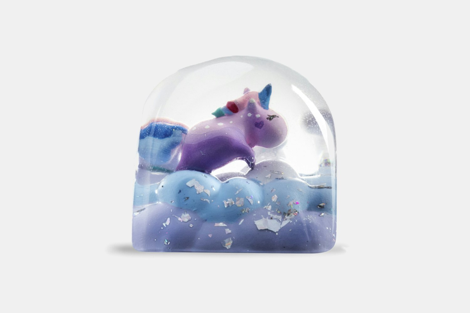 Dwarf Factory Fluffy Unicorn Artisan Keycap | Mechanical Keyboards ...