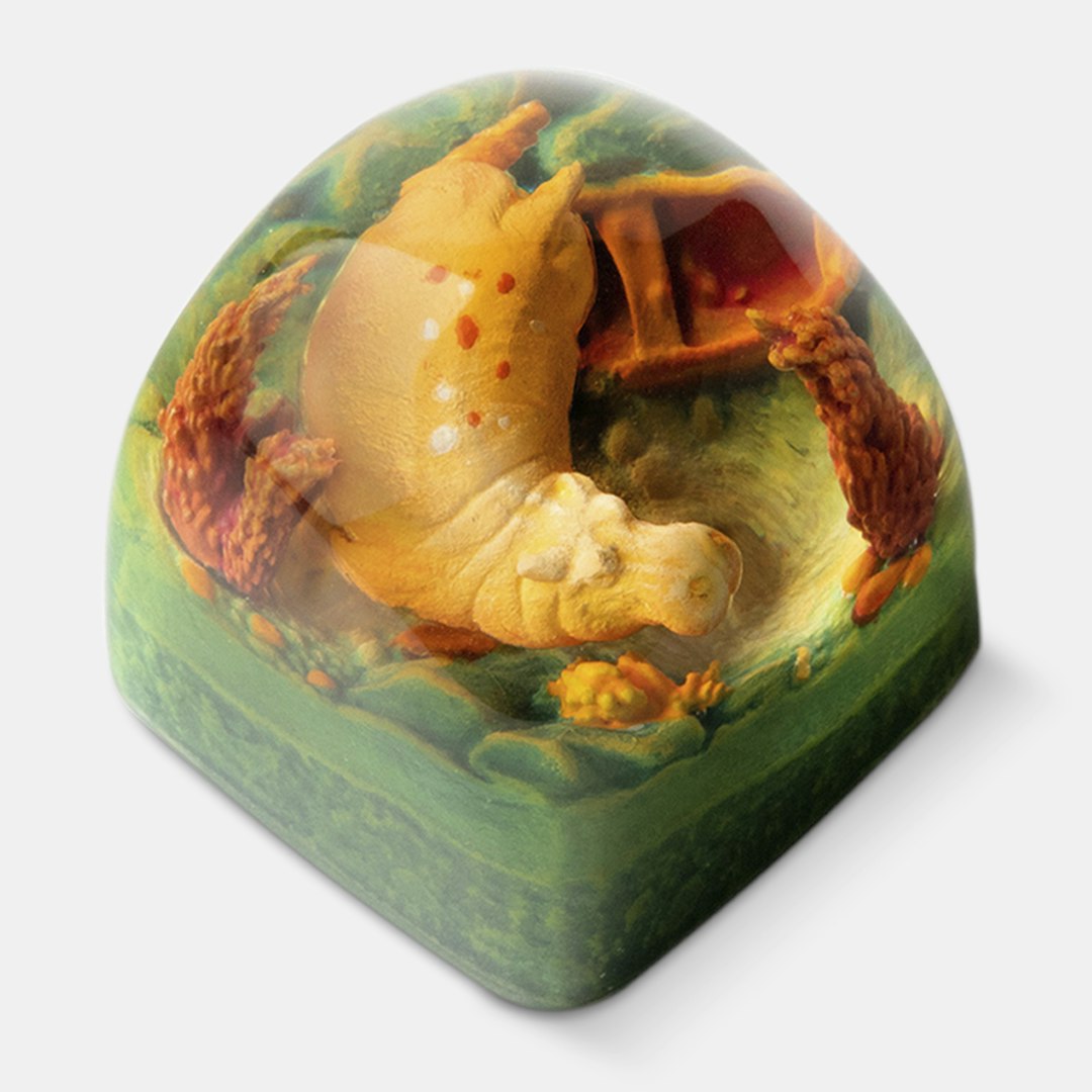 Dwarf Factory Happy Hippo Artisan Keycap | Mechanical Keyboards ...