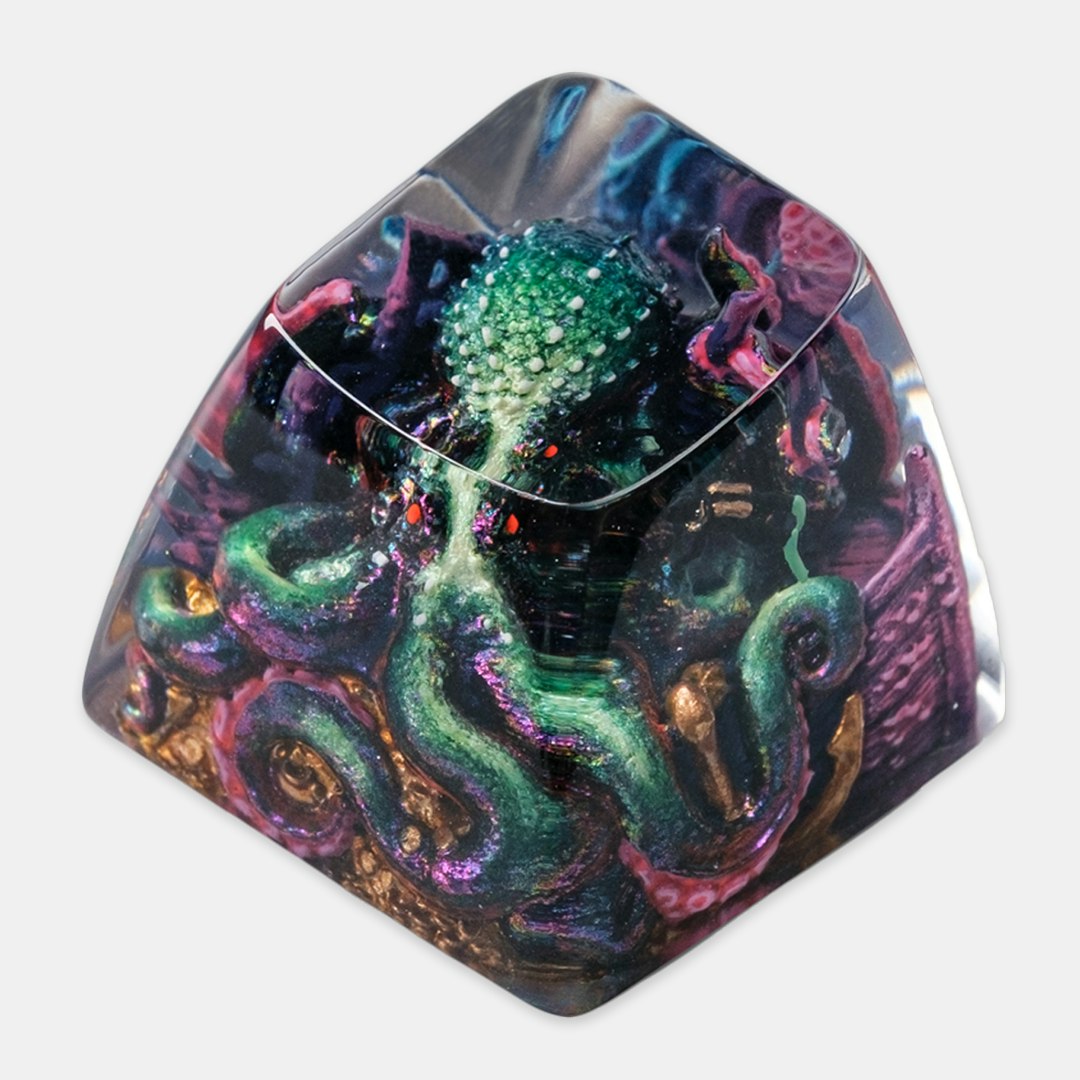 Dwarf Factory Kraken Absolut Artisan Keycaps | Mechanical Keyboards ...