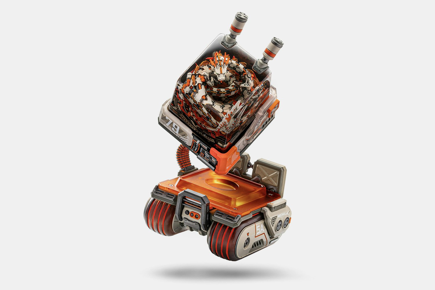 Dwarf Factory Mc.Long The Figure | Mechanical Keyboards | Keycaps | Drop