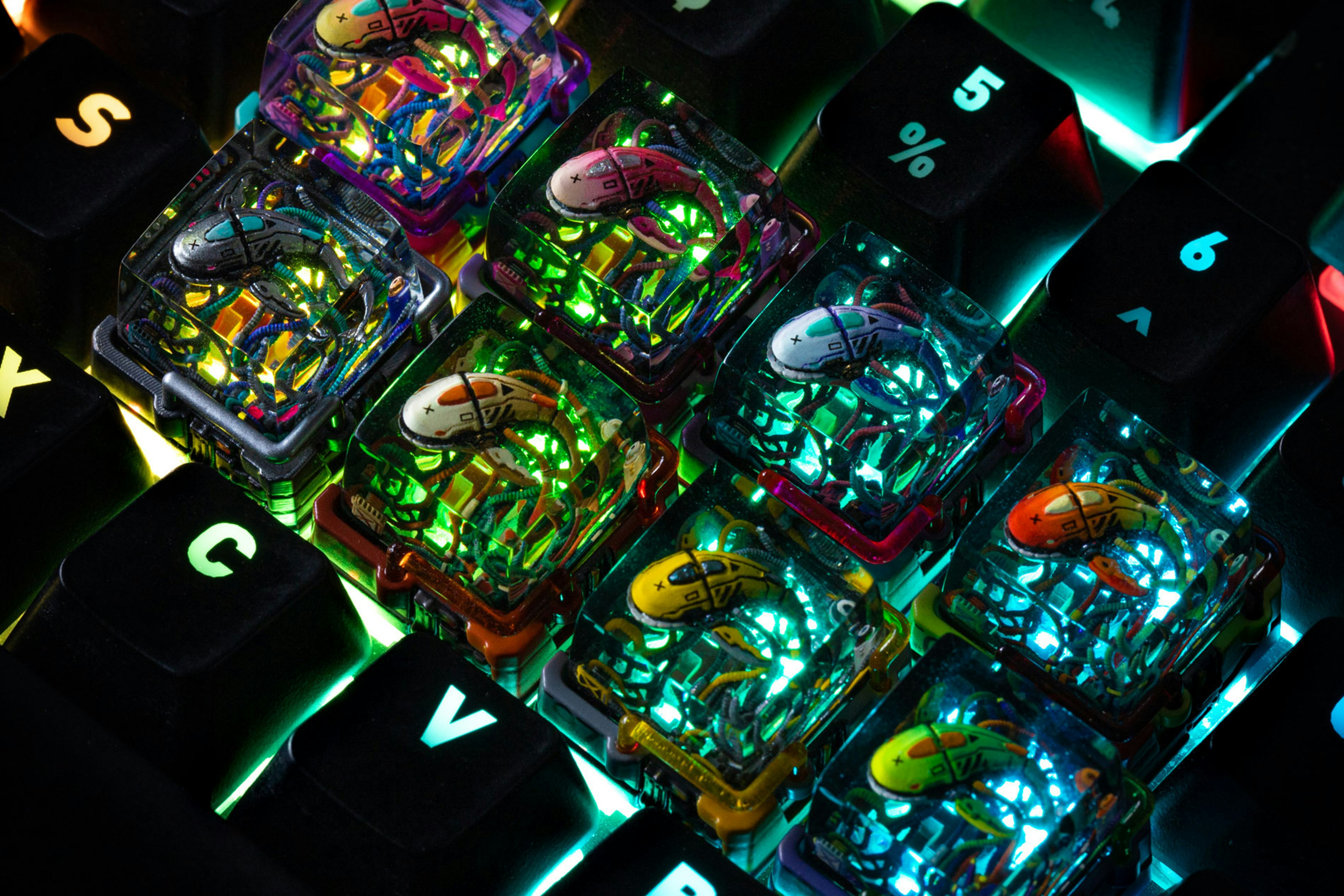 Dwarf Factory McWhale 2022 Artisan Keycap | Mechanical Keyboards ...