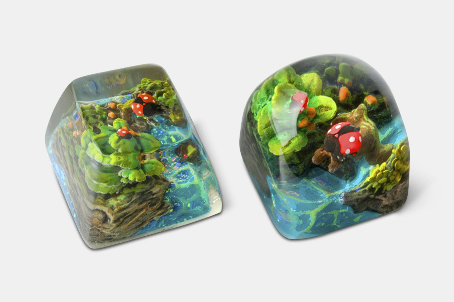 Dwarf Factory Miracle Island Artisan Keycap | Drop