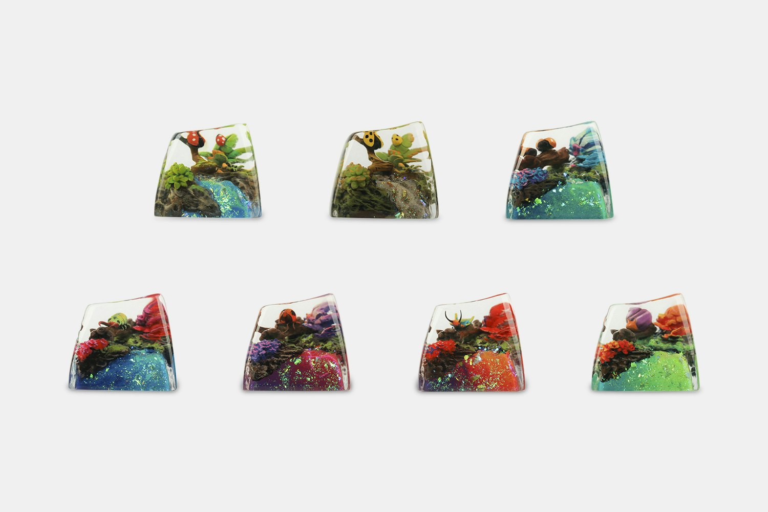 Dwarf Factory Miracle Island Artisan Keycap | Mechanical Keyboards ...