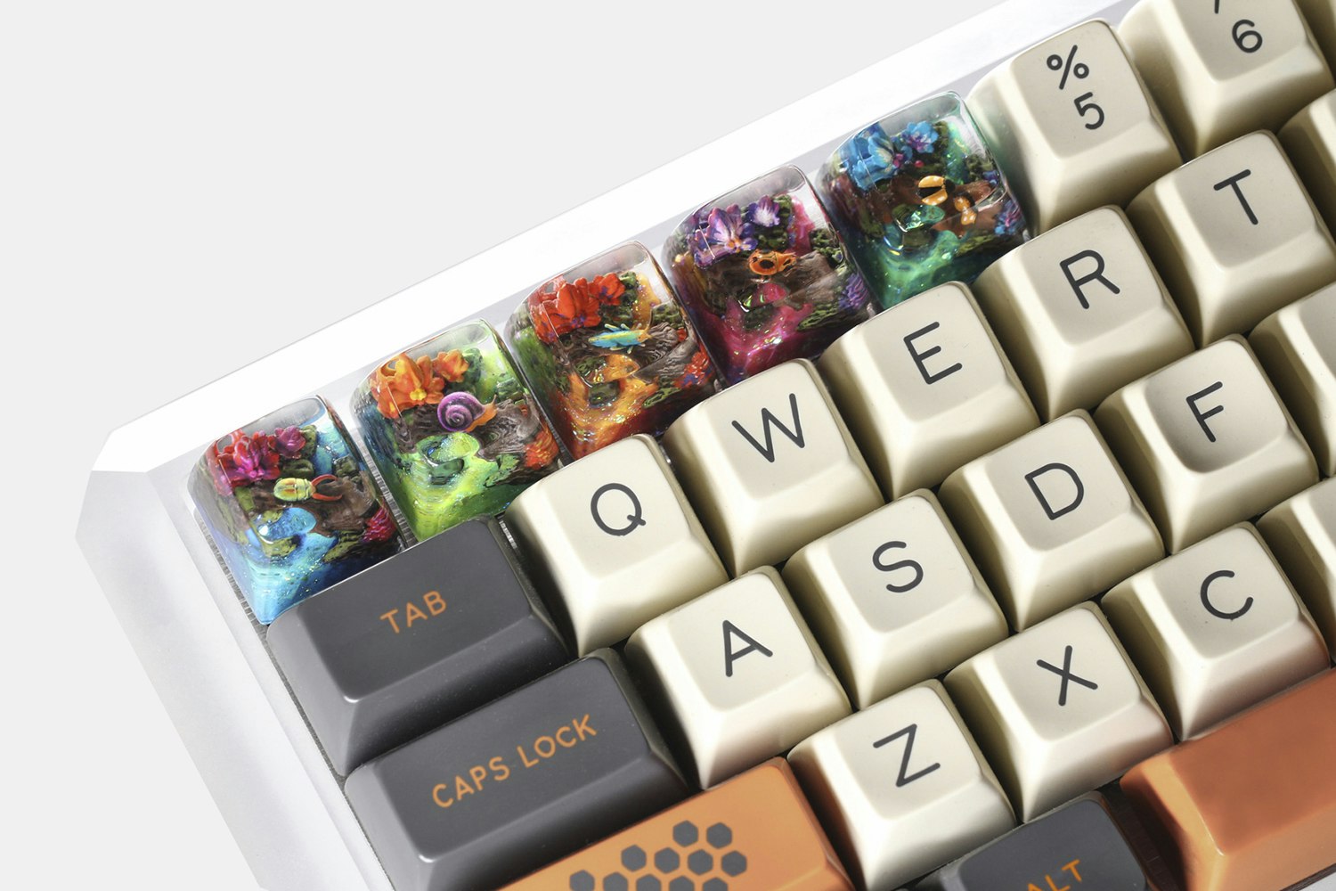 Dwarf Factory Miracle Island Artisan Keycap | Mechanical Keyboards ...