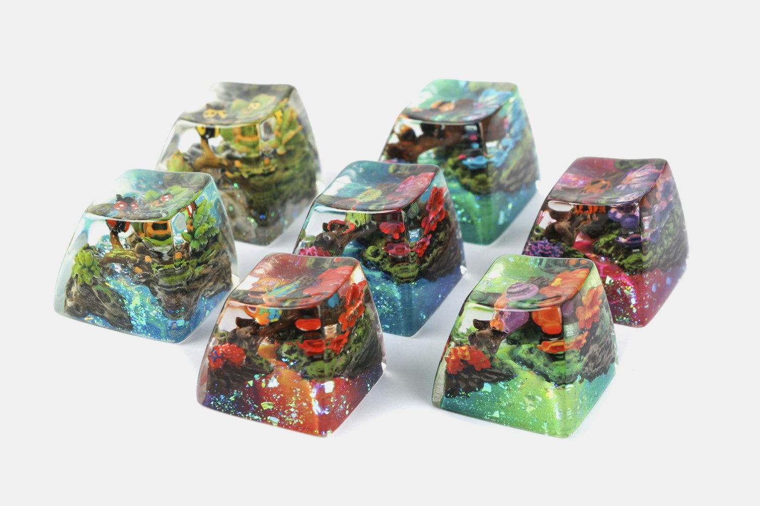 Dwarf Factory Miracle Island Artisan Keycap | Mechanical Keyboards ...
