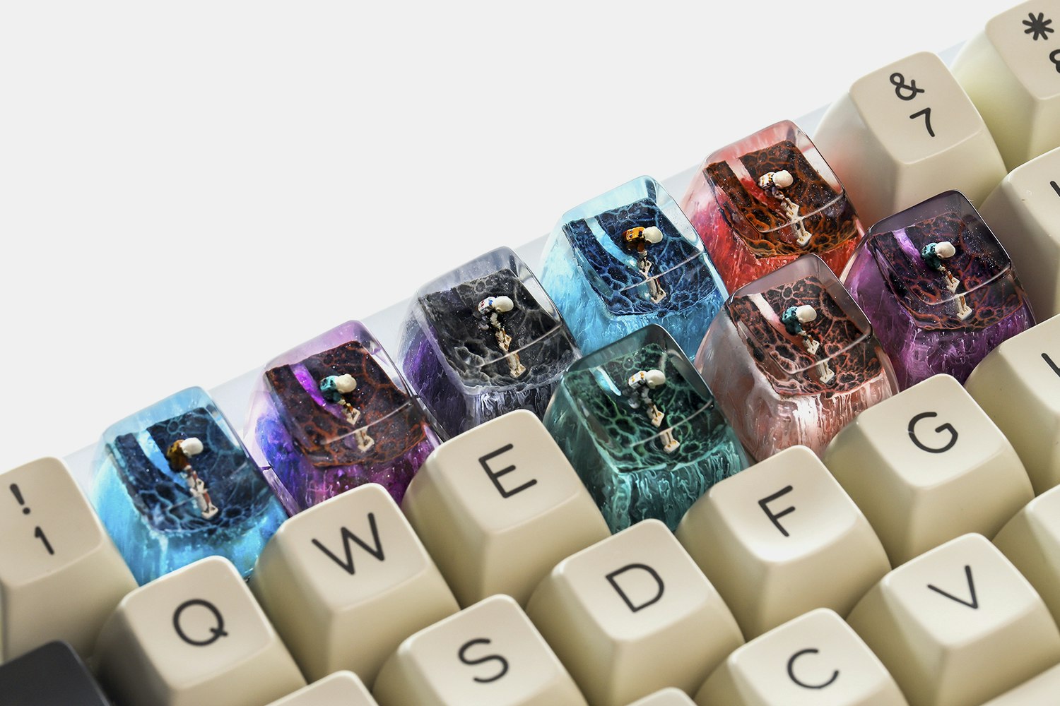 Dwarf Factory Moondust Artisan Keycap | Mechanical Keyboards | Keycaps ...
