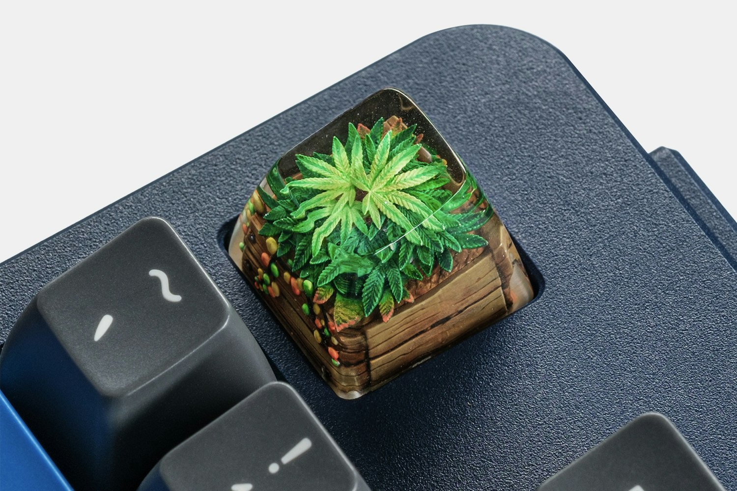Dwarf Factory Terrarium V2 Rasta Artisan Keycap | Mechanical Keyboards ...