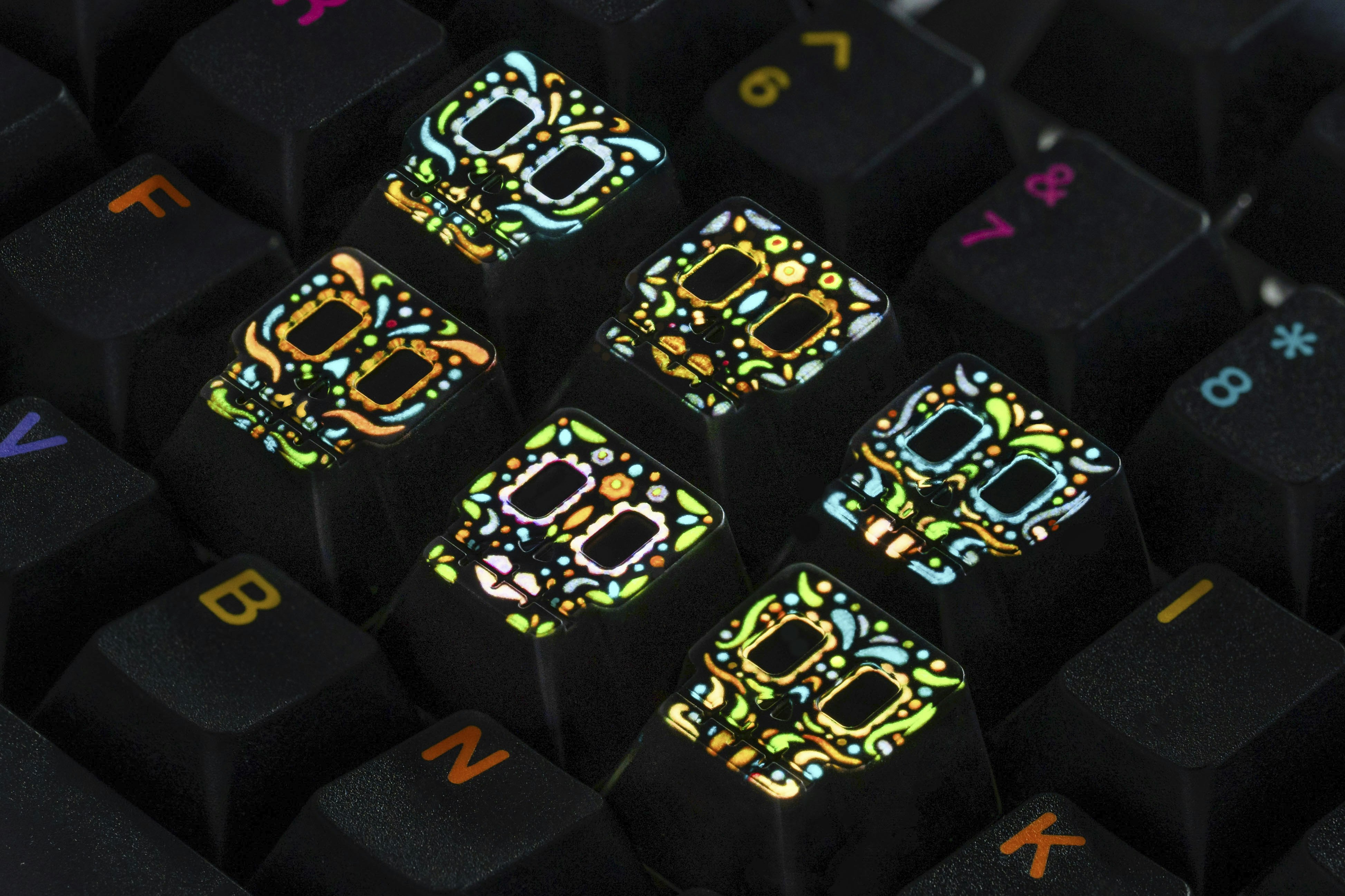 Dwarf Factory x Mictlán Underworld Artisan Keycap | Mechanical ...
