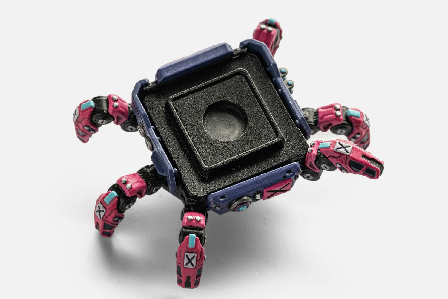 Dwarf Factory XPider Artisan Keycap Holder V2 Details | Mechanical ...