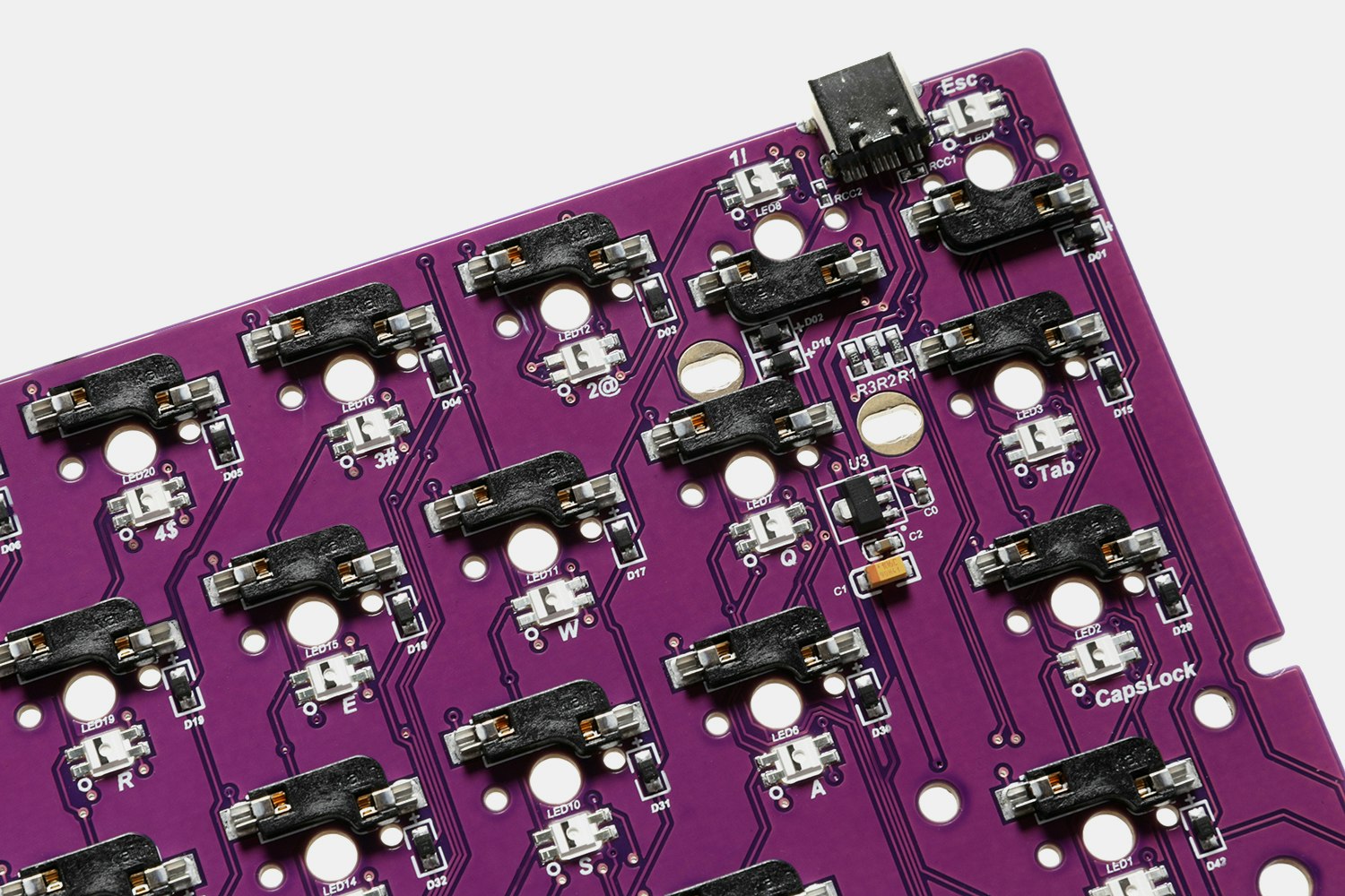 DZ60/DZ60RGB USB Type-C 60% PCB | Mechanical Keyboards | Components ...