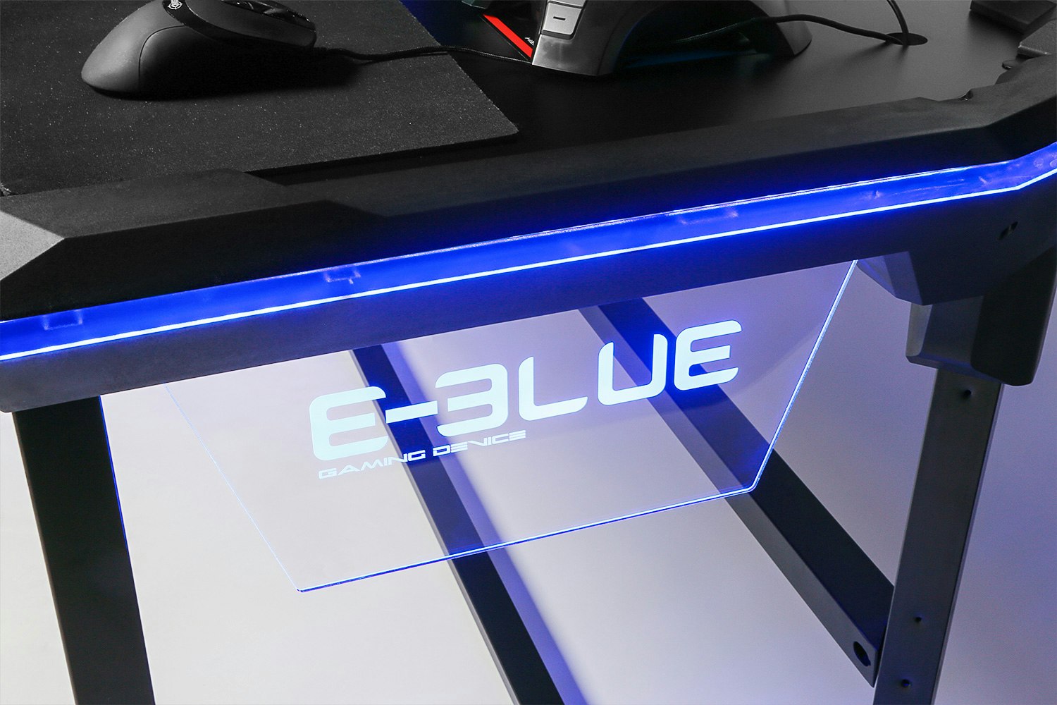 E-Blue LED Gaming Desk | Desks | Drop