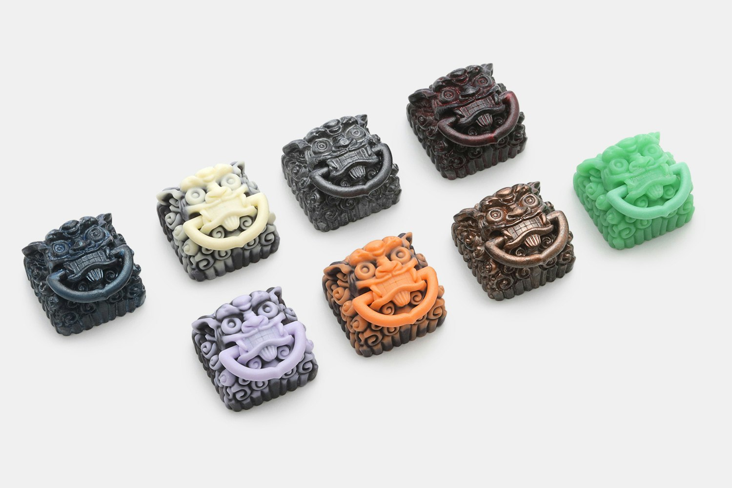 ELF Stone Lion Head Resin Artisan Keycap | Mechanical Keyboards ...