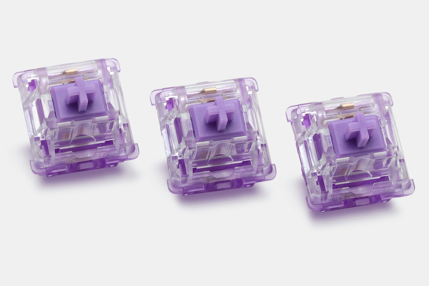 Everglide Crystal Violet Custom Mechanical Switches | Mechanical ...