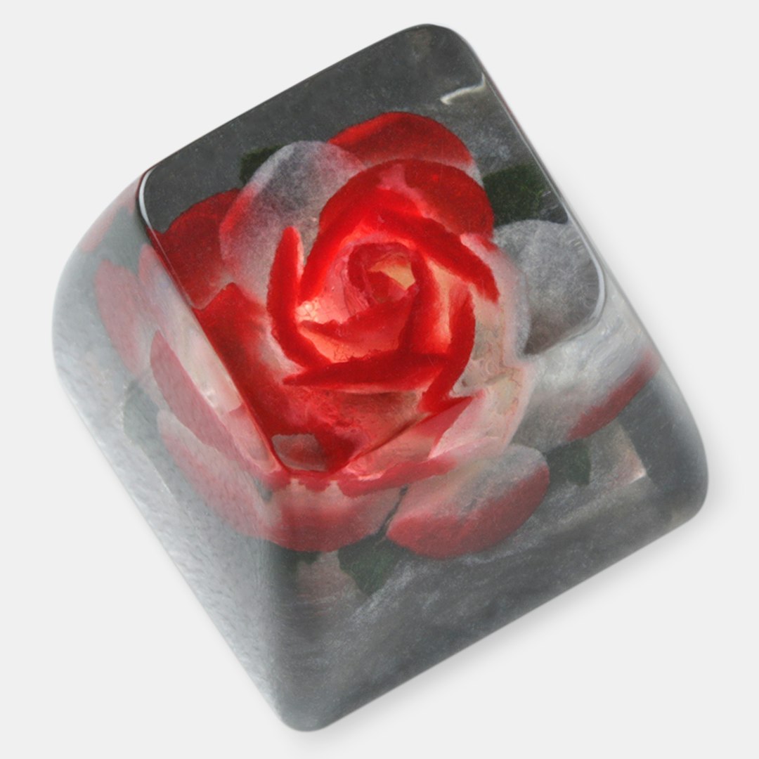 The Eye Key Rose V4 Artisan Keycap | Mechanical Keyboards | Keycaps ...