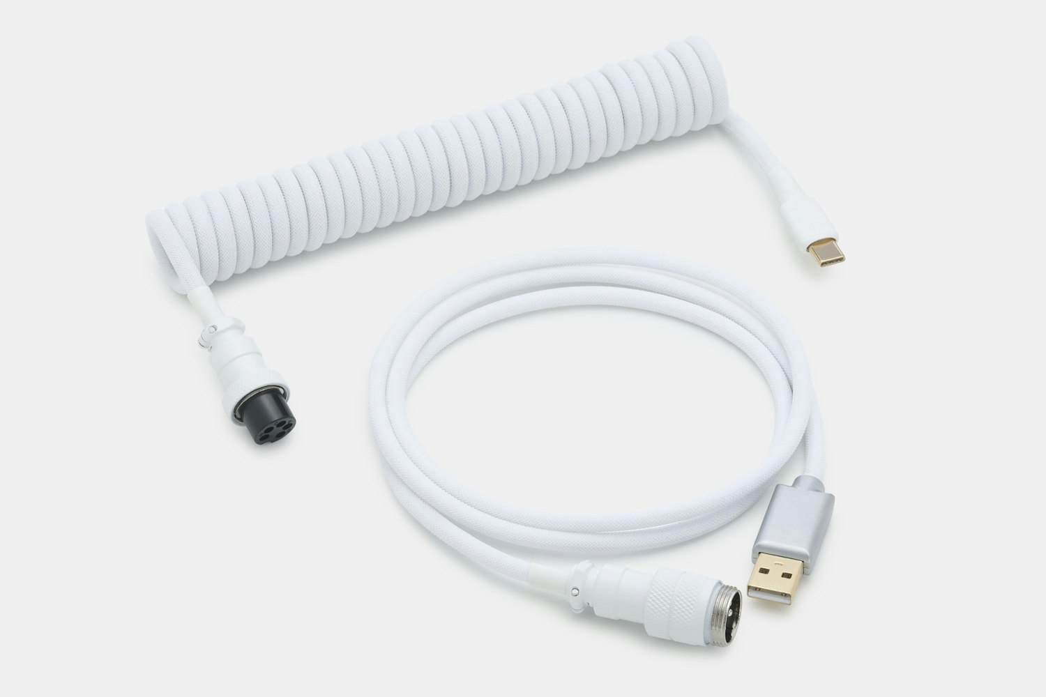 FBB Custom Coiled Aviator USB Cable Collection | Mechanical Keyboards ...