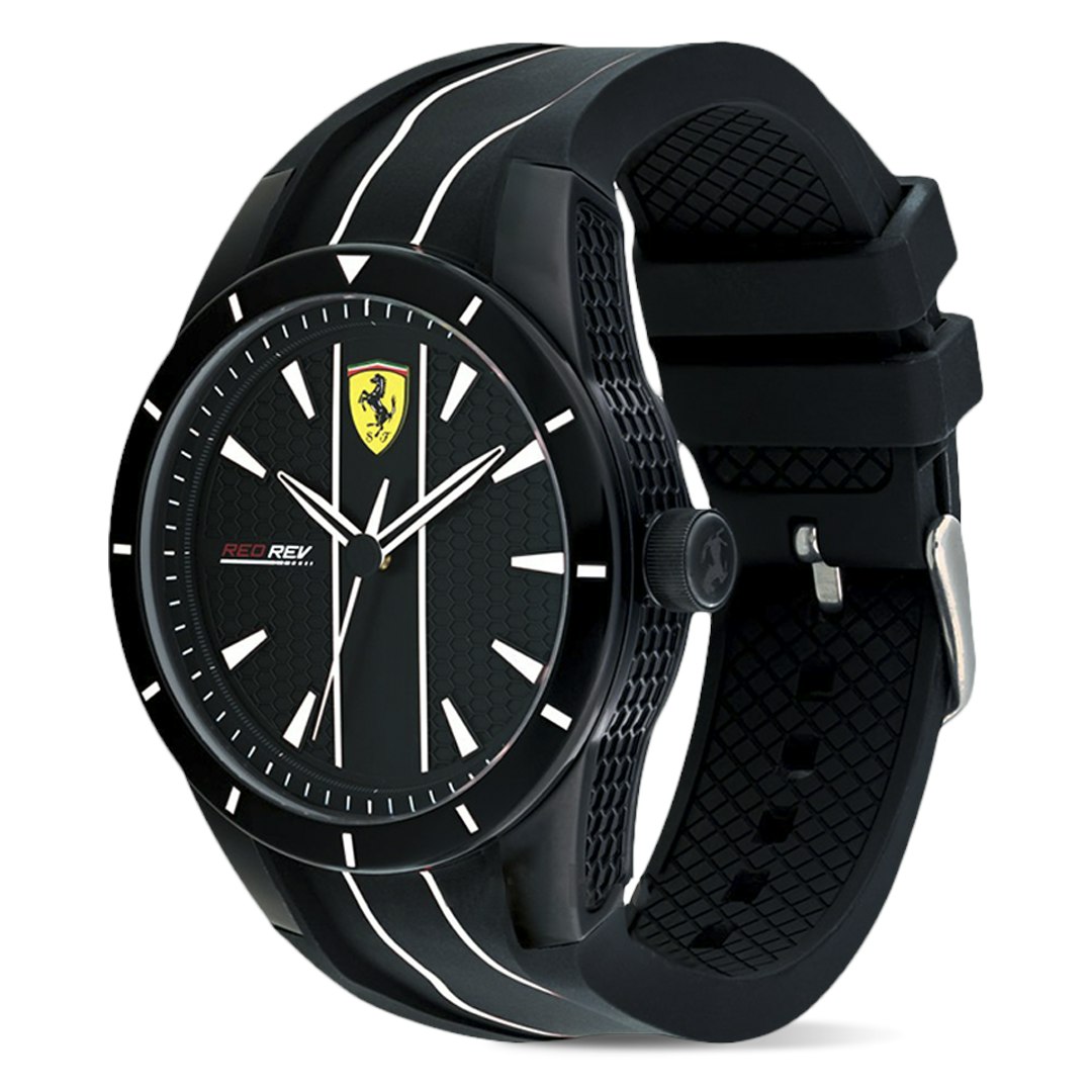 Ferrari Scuderia Analog Red Rev Quartz Watch | Watches | Quartz Watches ...