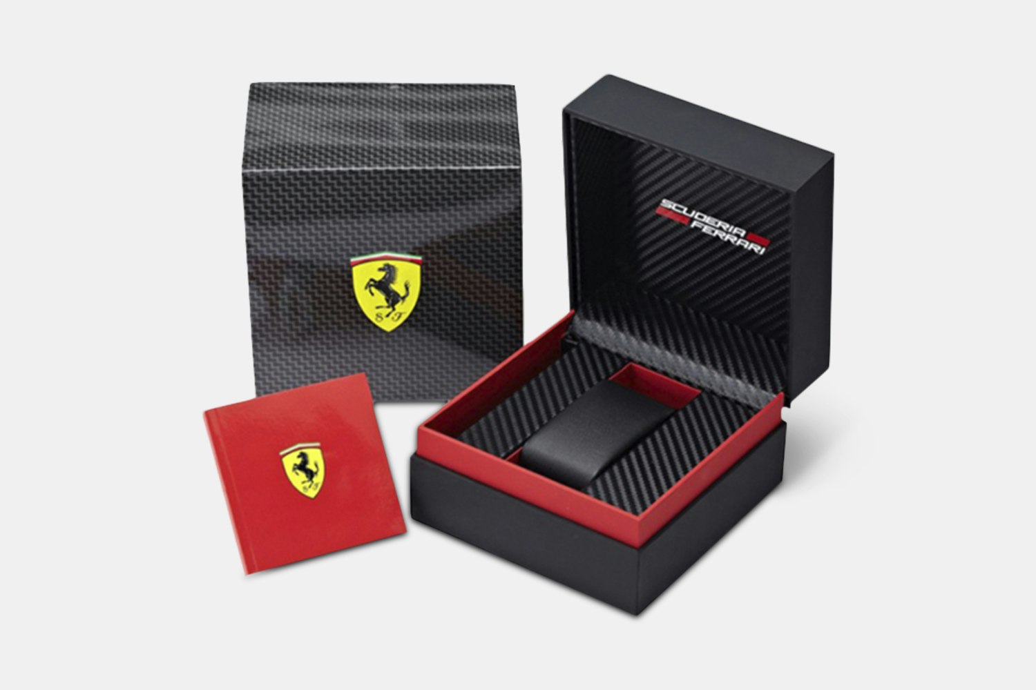 Ferrari Scuderia Red Rev Chronograph Quartz Watch | Watches | Quartz ...
