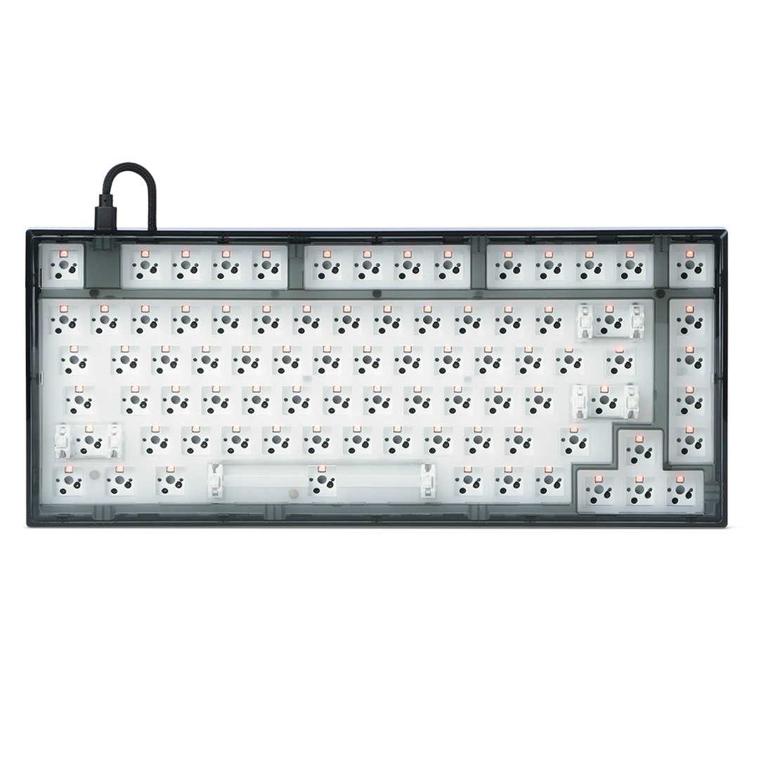 Flesports Q75 Hot-Swappable RGB Gasket 75% Keyboard Kit | Mechanical ...